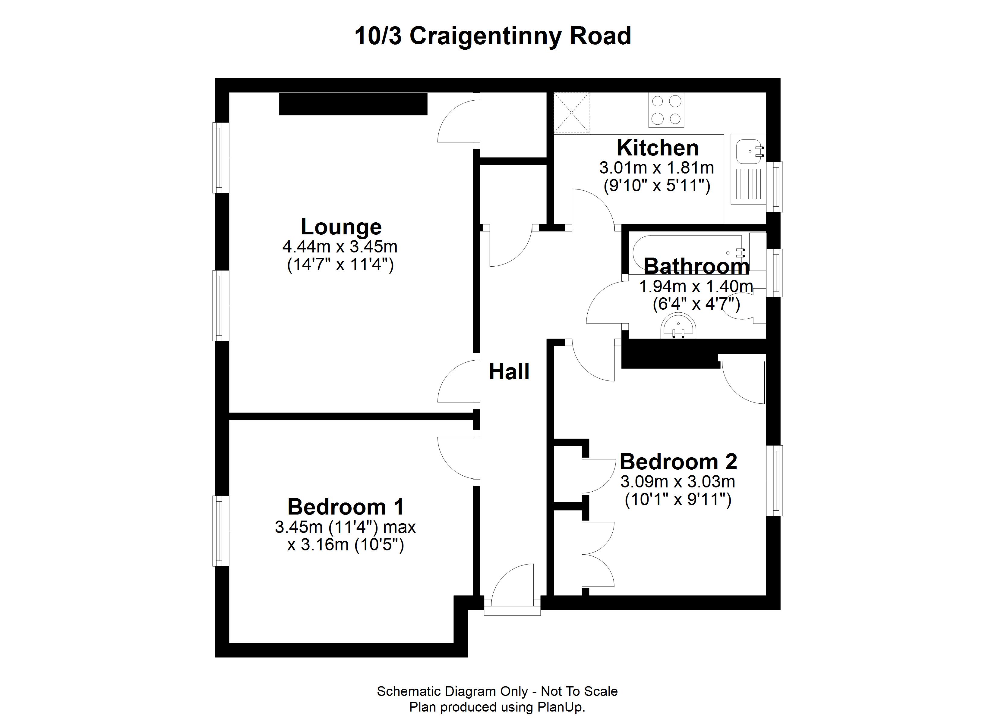 Craigentinny Road, Edinburgh EH7, 2 bedroom flat for sale - 66622532 ...