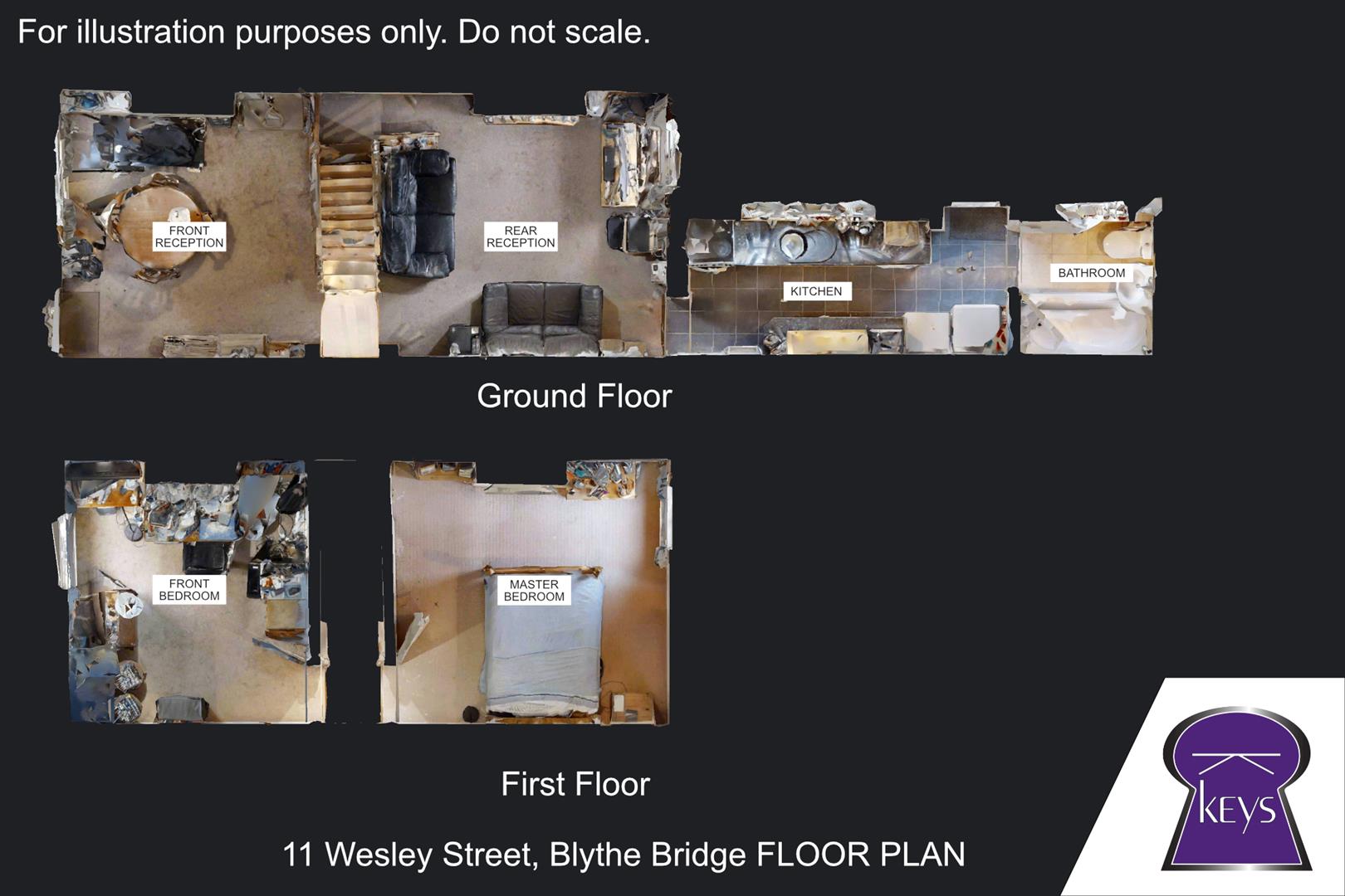 Wesley Street, Blythe Bridge, Stoke-On-Trent ST11, 2 bedroom terraced ...