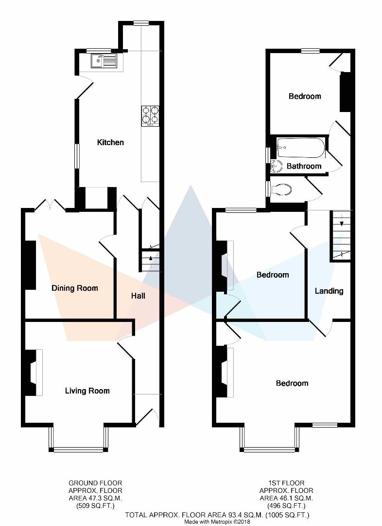 3 bed terraced house for sale in Southwood Road, Ramsgate CT11 ...