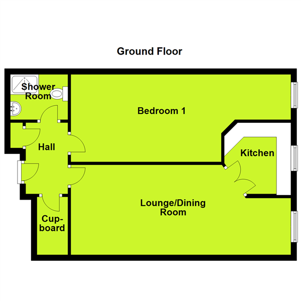 1 bed flat for sale in Fisher Street, Paignton TQ4 - Zoopla