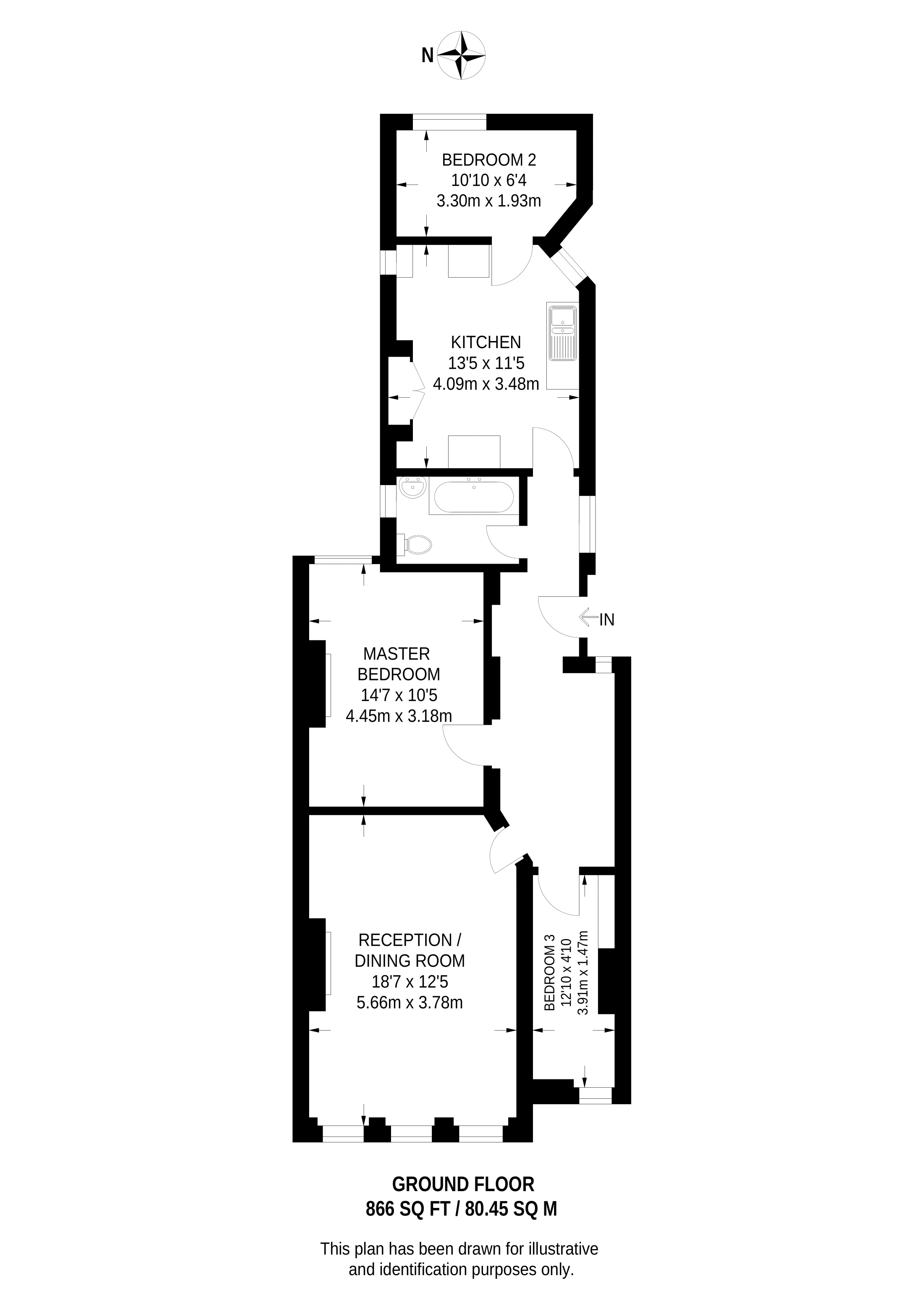 2 bed flat for sale in Fawe Park Road, East Putney, London SW15 - Zoopla