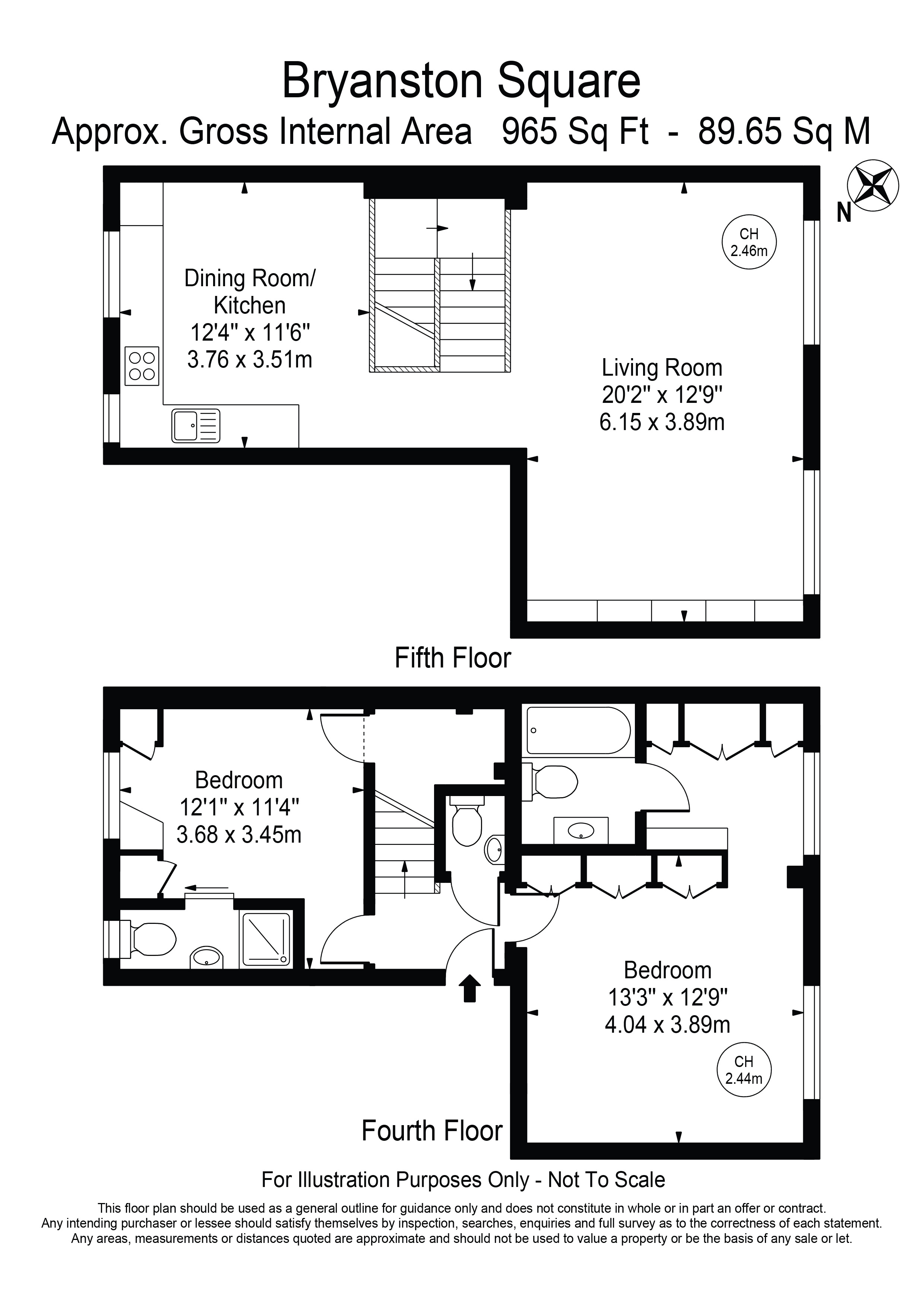 Bryanston Square, London W1H, 2 bedroom flat for sale - 62021382 ...