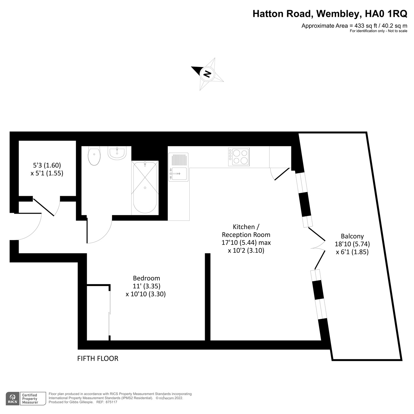 Hatton Road, Wembley, London HA0, 1 bedroom flat for sale - 63364806 ...