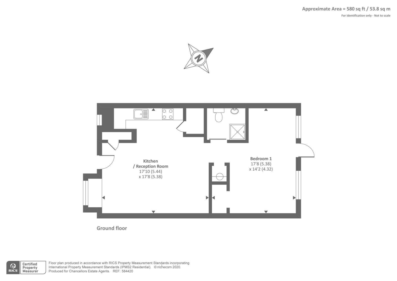 1 bed bungalow for sale in Silversmiths Way, Woking GU21 - Zoopla