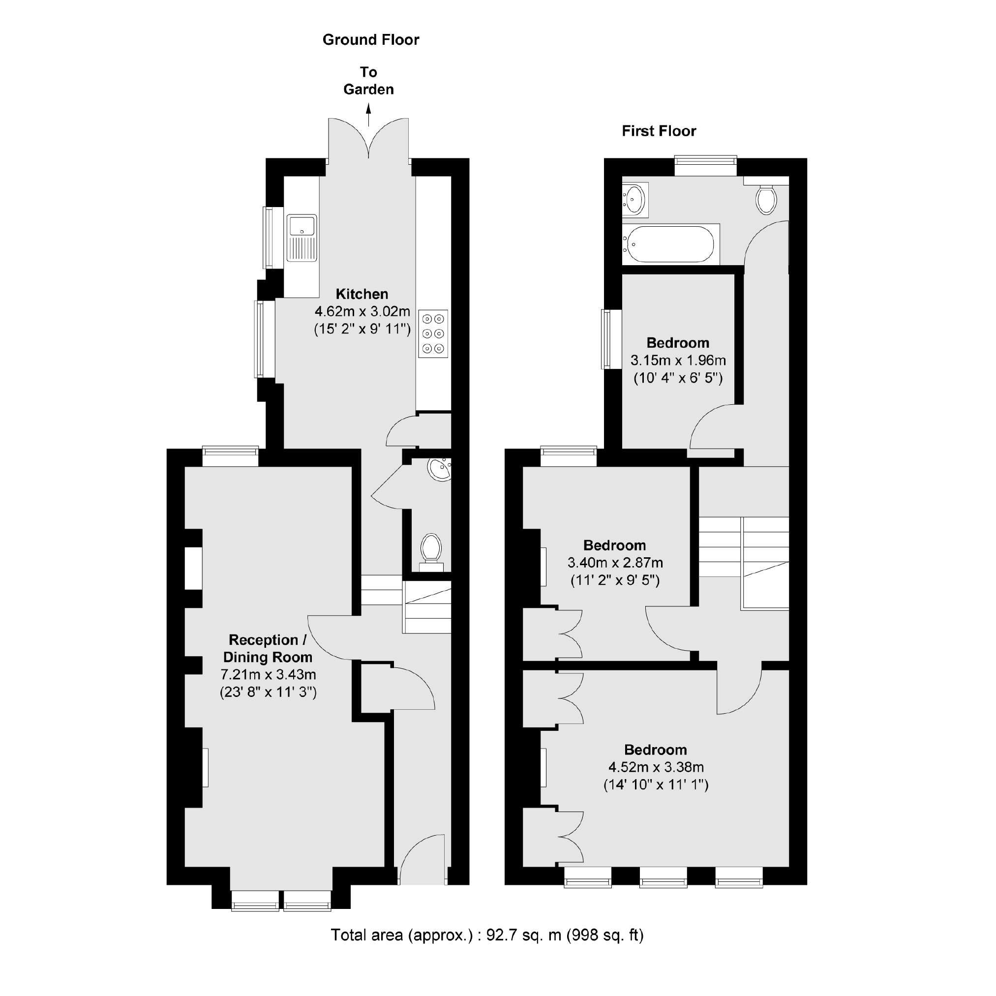Sun Lane, London SE3, 3 bedroom terraced house for sale - 64339021 ...