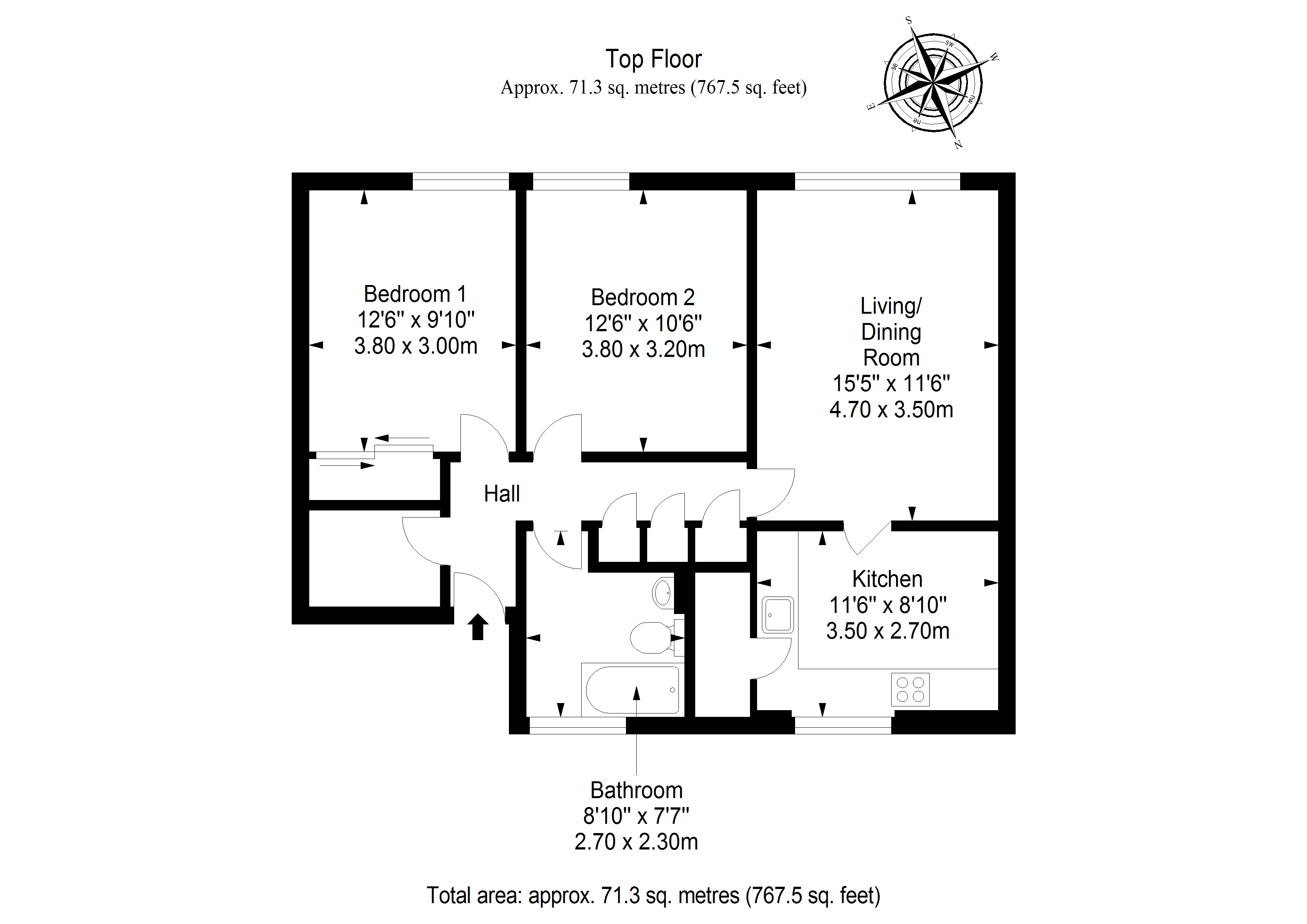 24/11 Calder View, Edinburgh EH11, 2 bedroom flat for sale - 63140315 ...