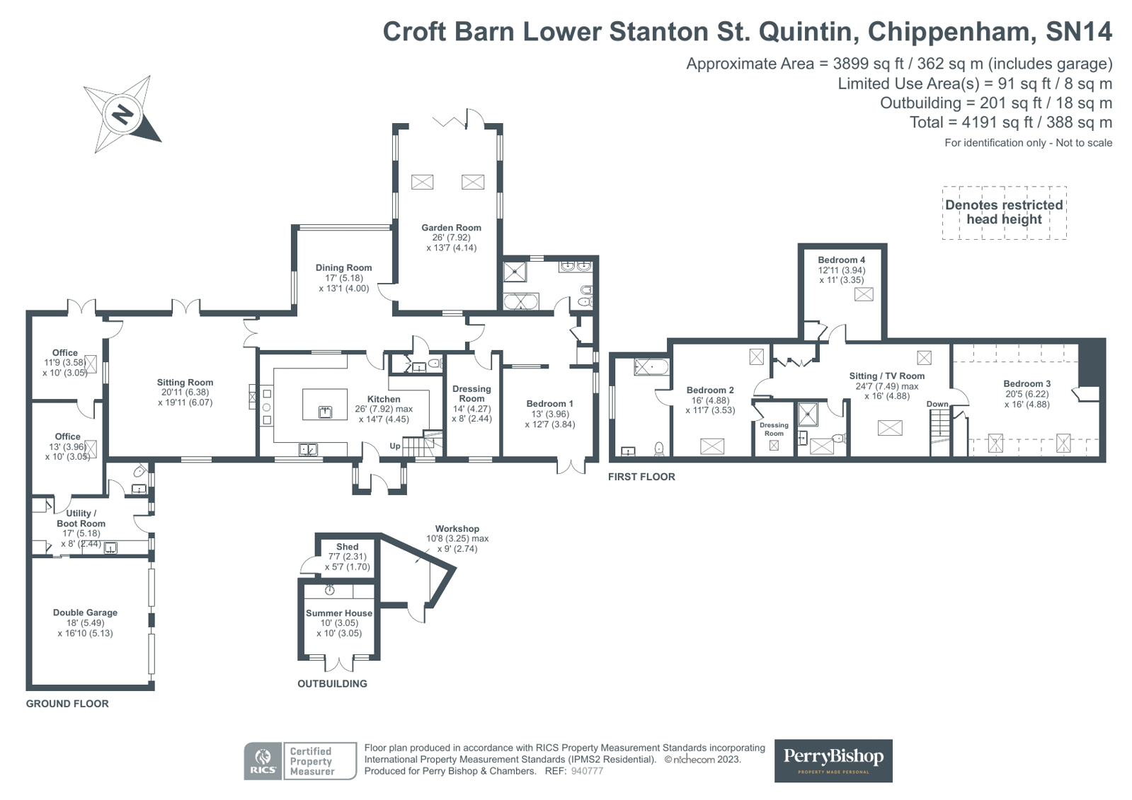 Croft Barn, Lower Stanton St. Quintin, Chippenham, Wiltshire SN14, 4 ...