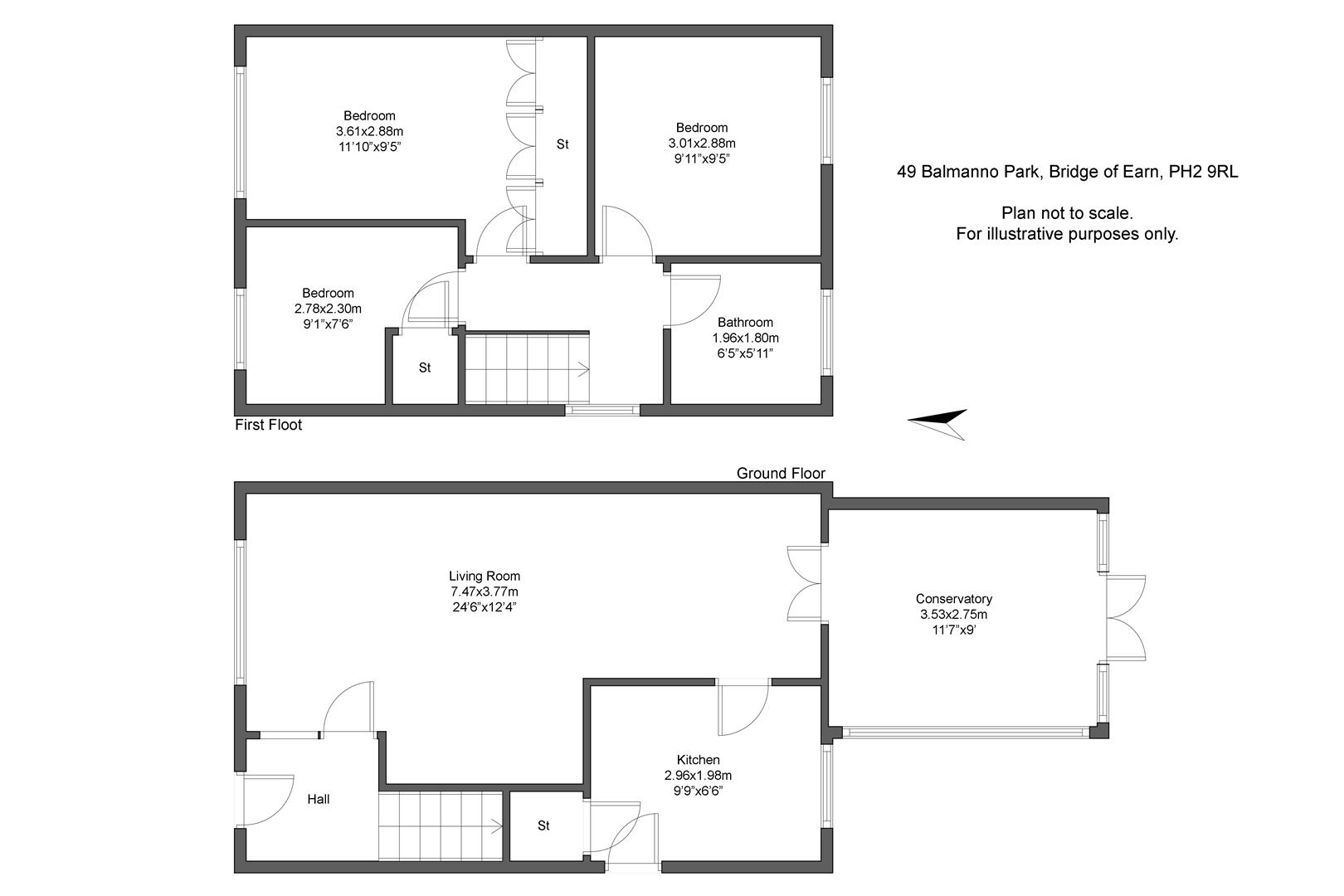 Free property report 49, Balmanno Park, Bridge Of Earn, Perth, PH2 9RL ...