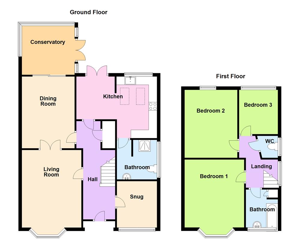 Clarence Road, 152334, Sutton Coldfield B74, 3 bedroom semi-detached ...