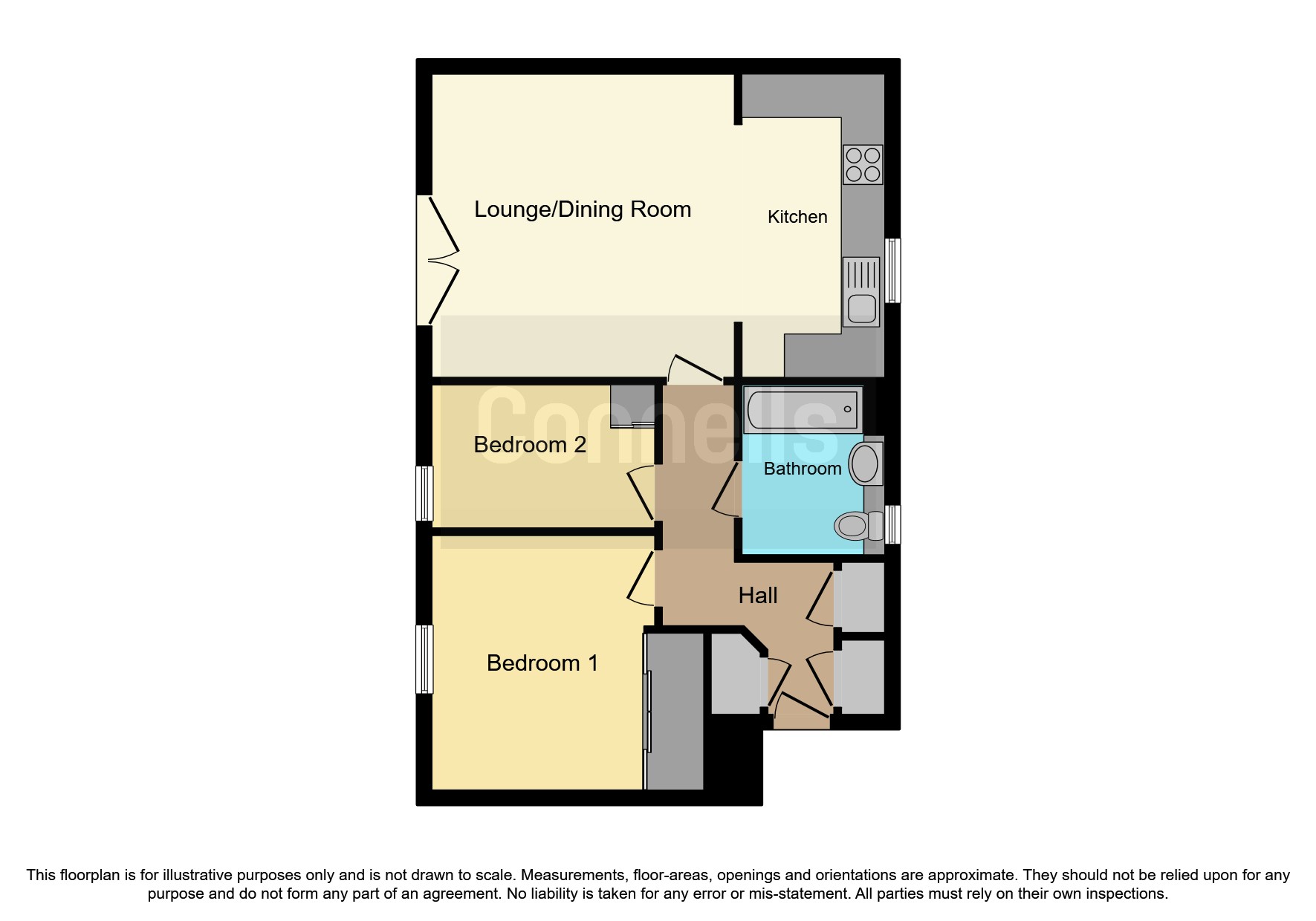Kingsbrook Basin, Broughton, Aylesbury HP22, 2 bedroom flat for sale ...