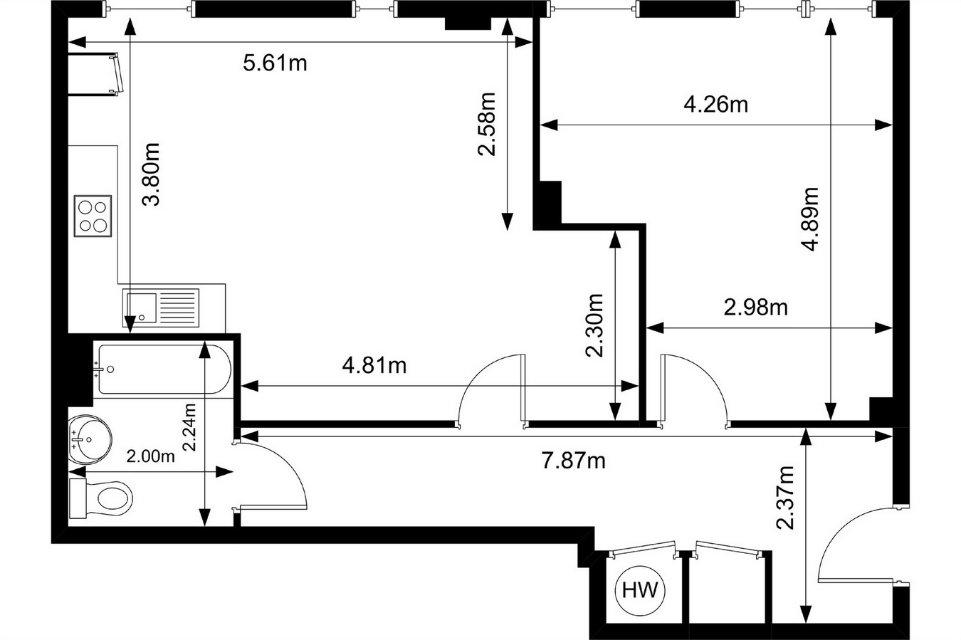 1 bed flat for sale in Langtry Court, Lanadron Close, Isleworth, London ...