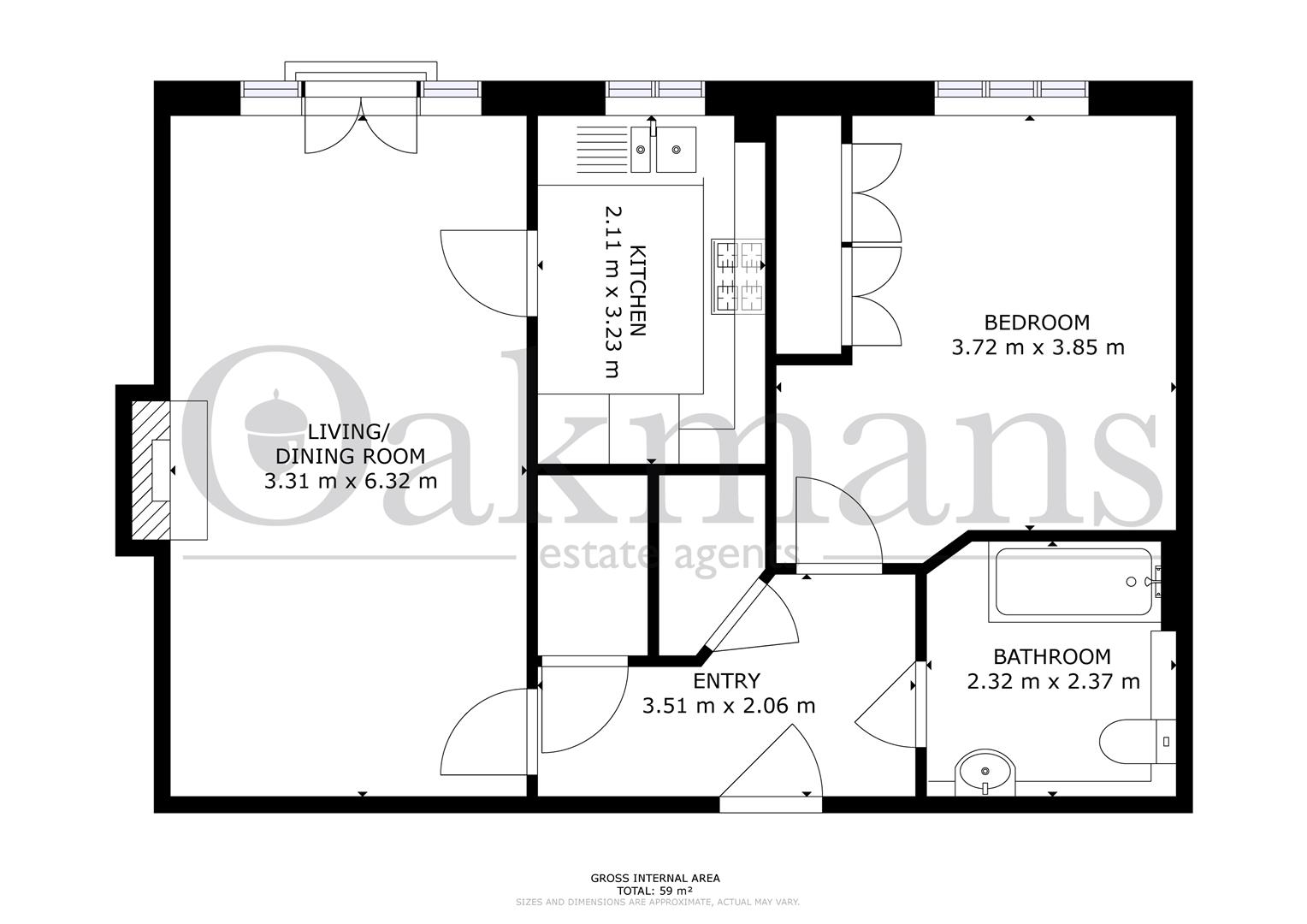 Burcot Lane, Bromsgrove B60, 1 bedroom flat for sale - 70443577 ...
