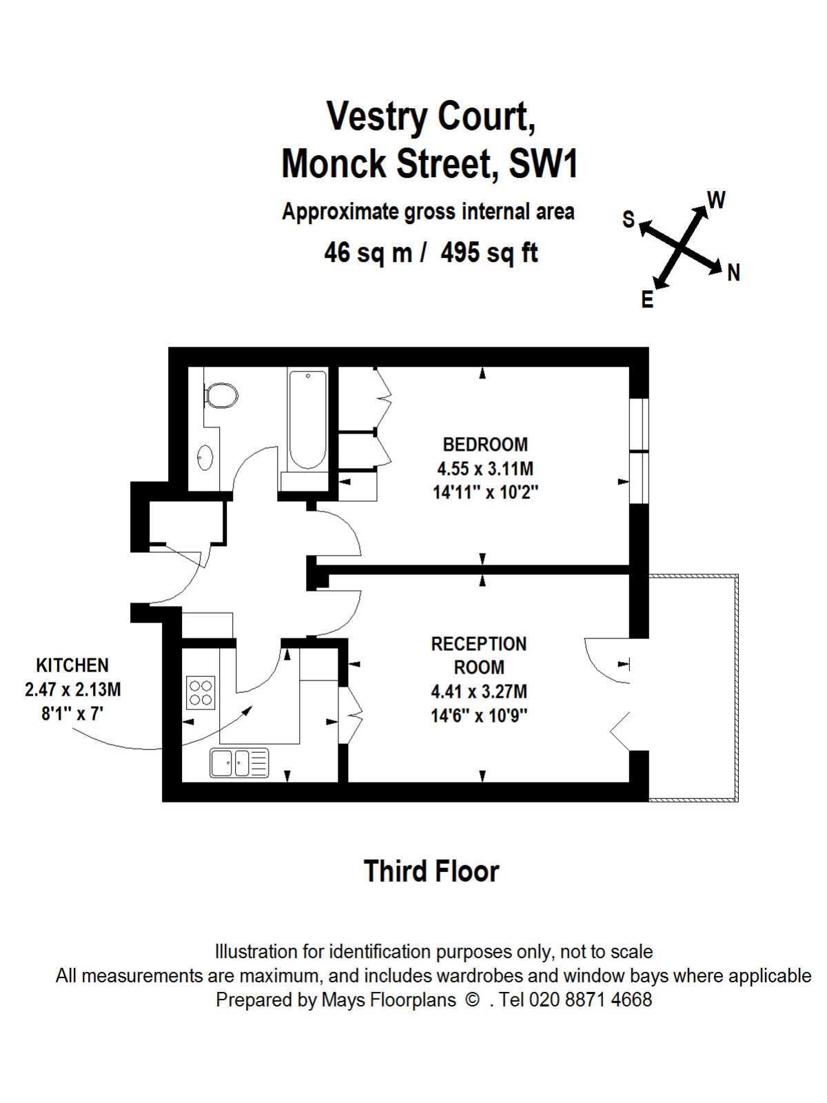 1 bed flat for sale in Monck Street, London SW1P - Zoopla