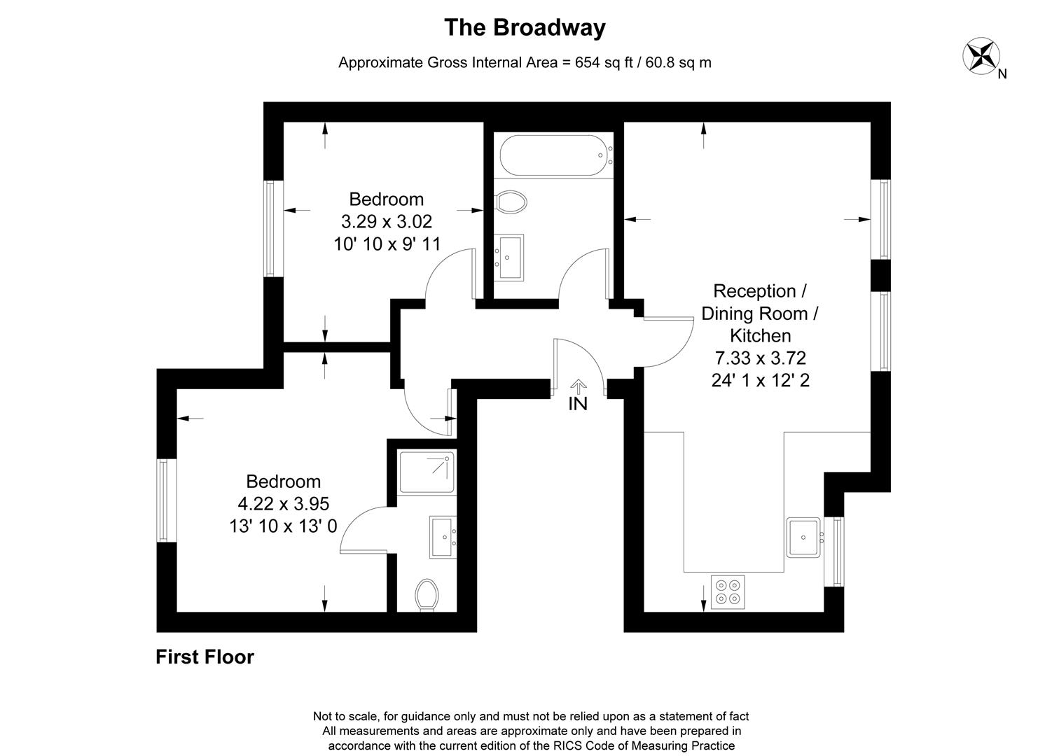 The Broadway, London SW19, 2 bedroom flat to rent - 64801067 ...