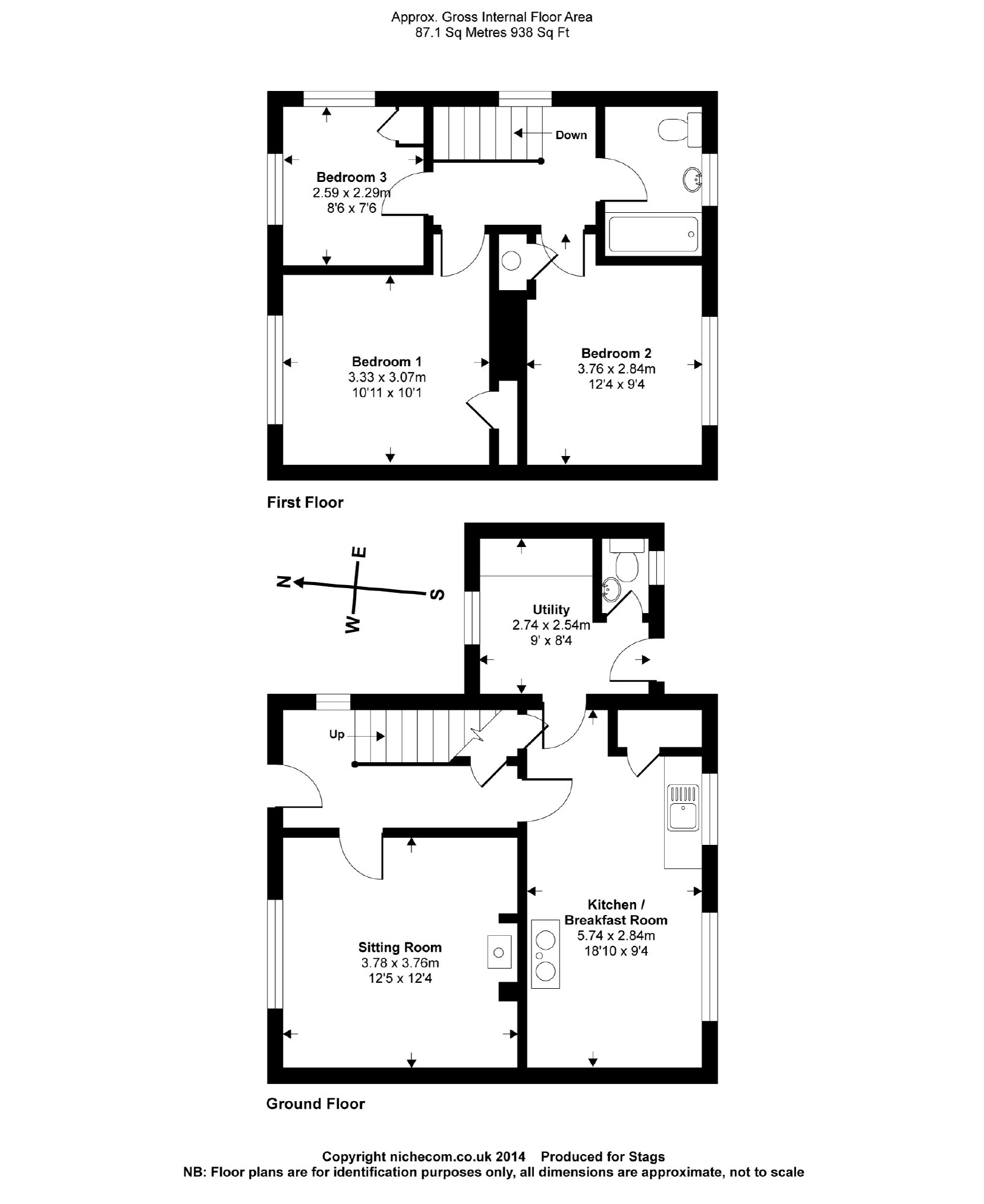 Free property report 21, Oakford Villas, North Molton, South Molton ...