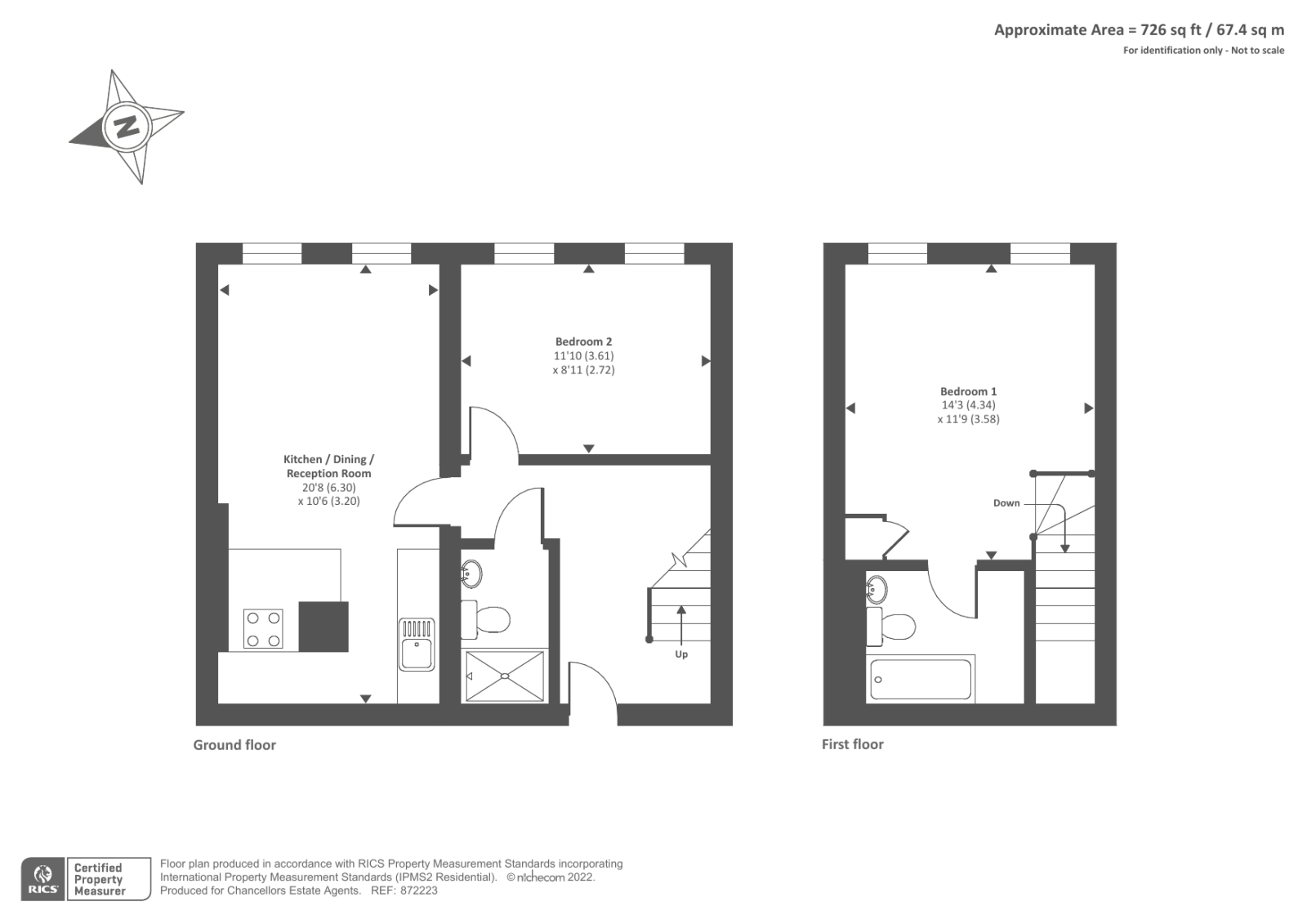 Swindon, Swindon SN1, 2 bedroom flat for sale - 61735883 | PrimeLocation