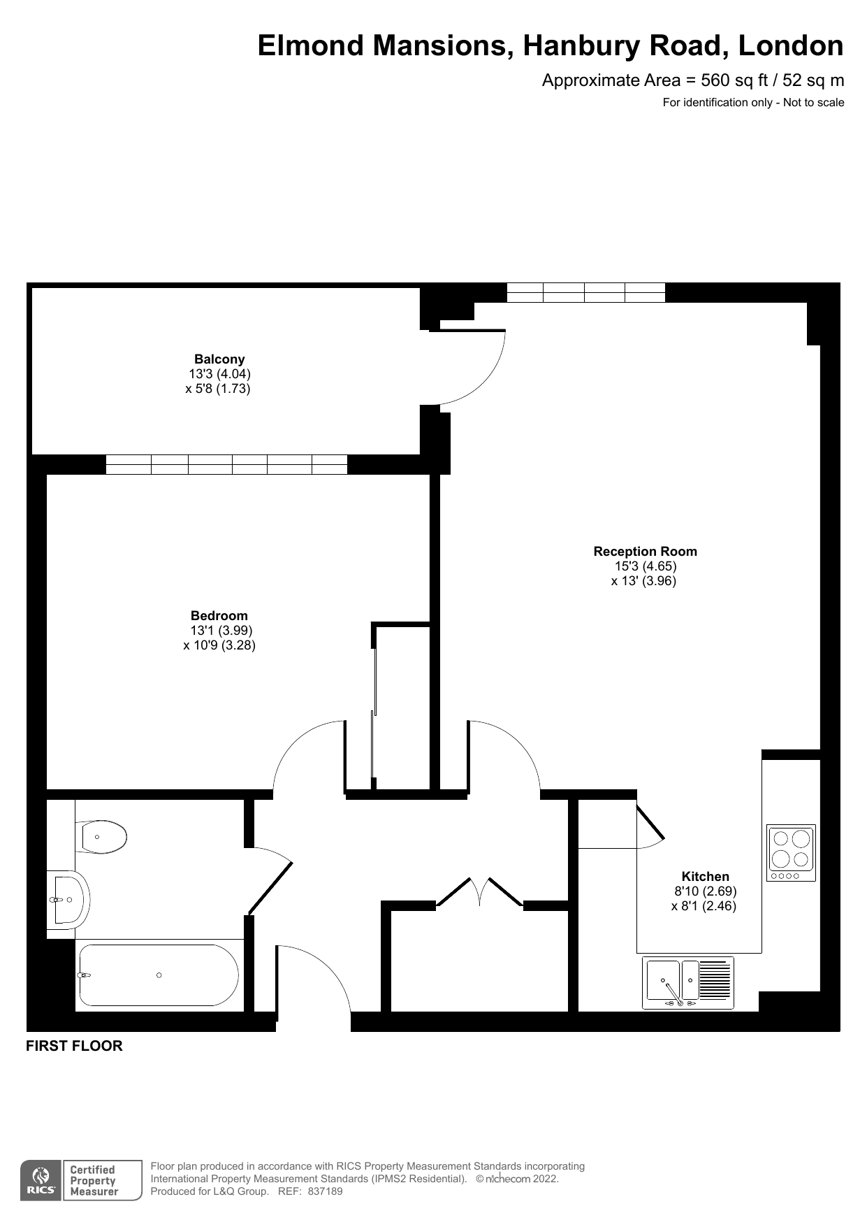 Hanbury Road, London W3, 1 bedroom flat for sale - 64064351 | PrimeLocation