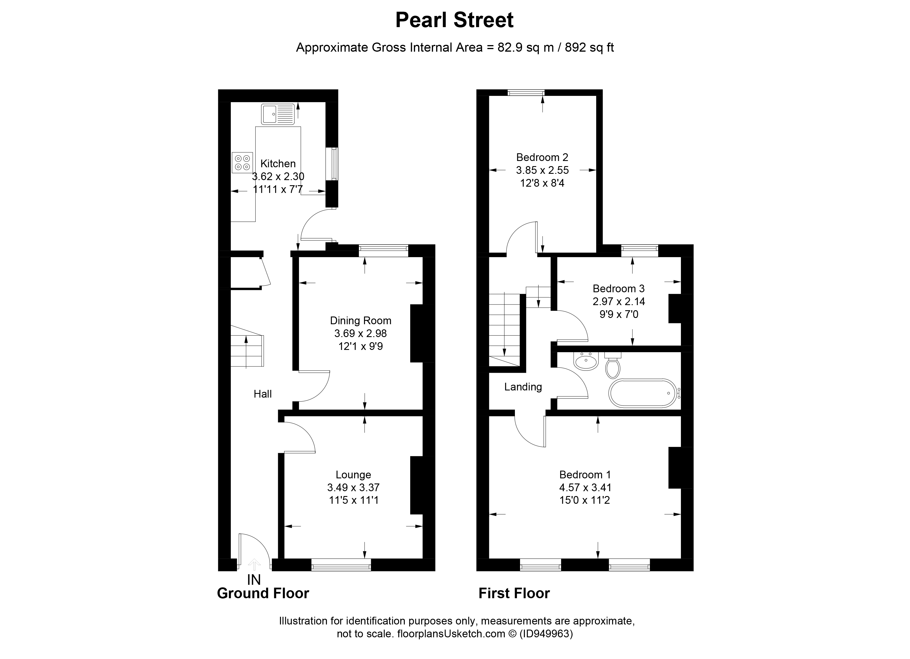 Pearl Street, Roath, Cardiff CF24, 3 bedroom terraced house for sale ...