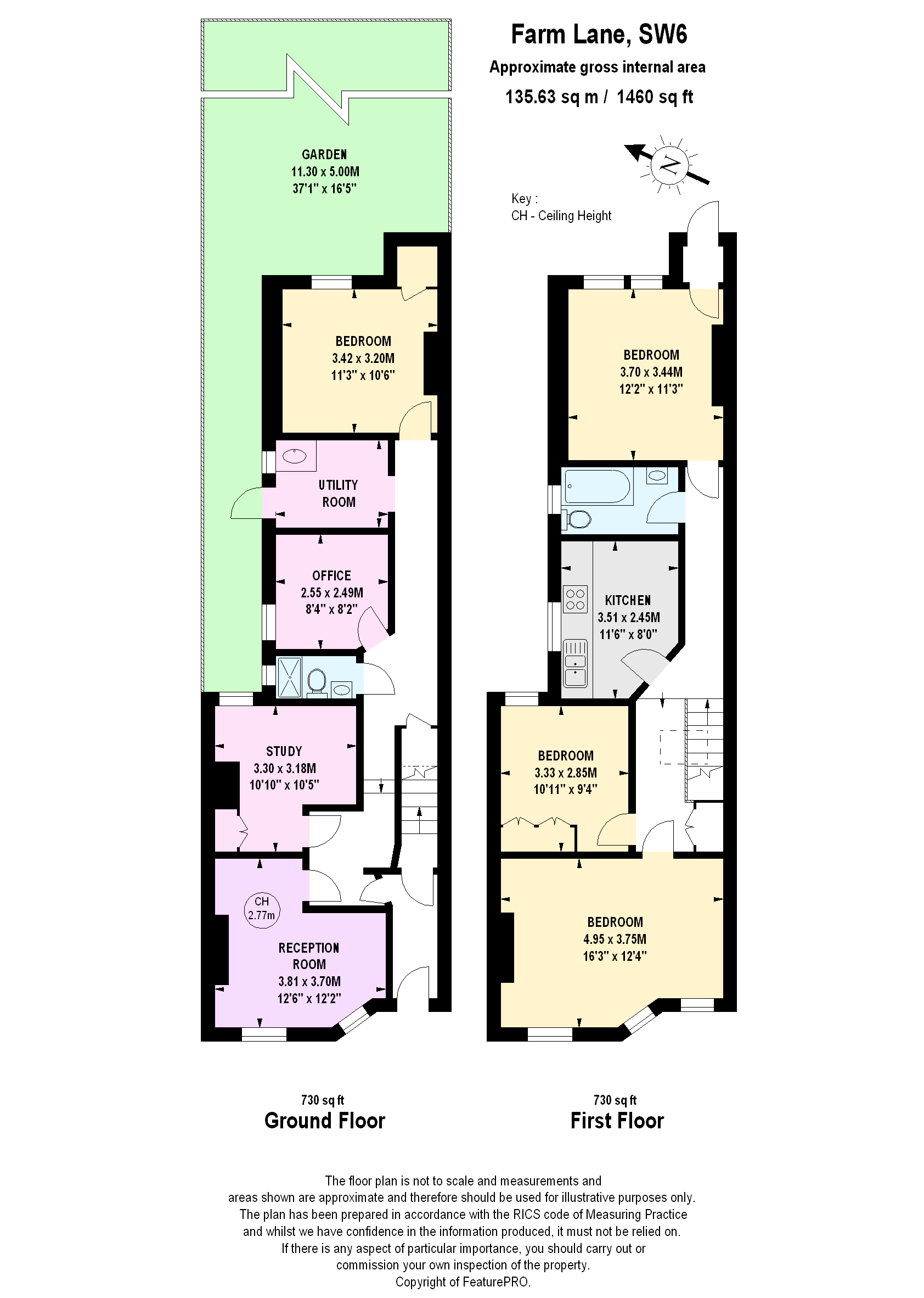 Farm Lane, Fulham, London SW6, 4 bedroom terraced house for sale ...