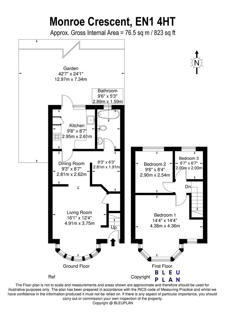 Monroe Crescent, Enfield EN1, 3 bedroom property for sale - 60008685 ...
