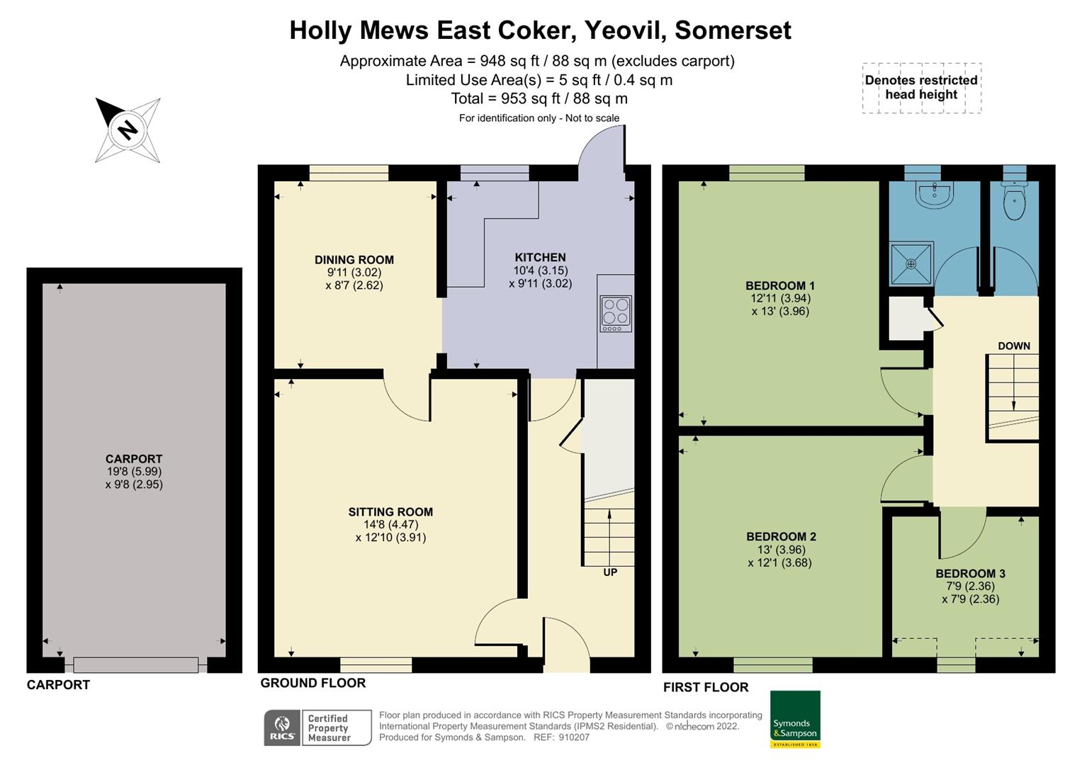 East Coker, Yeovil, Somerset BA22, 3 bedroom terraced house for sale ...