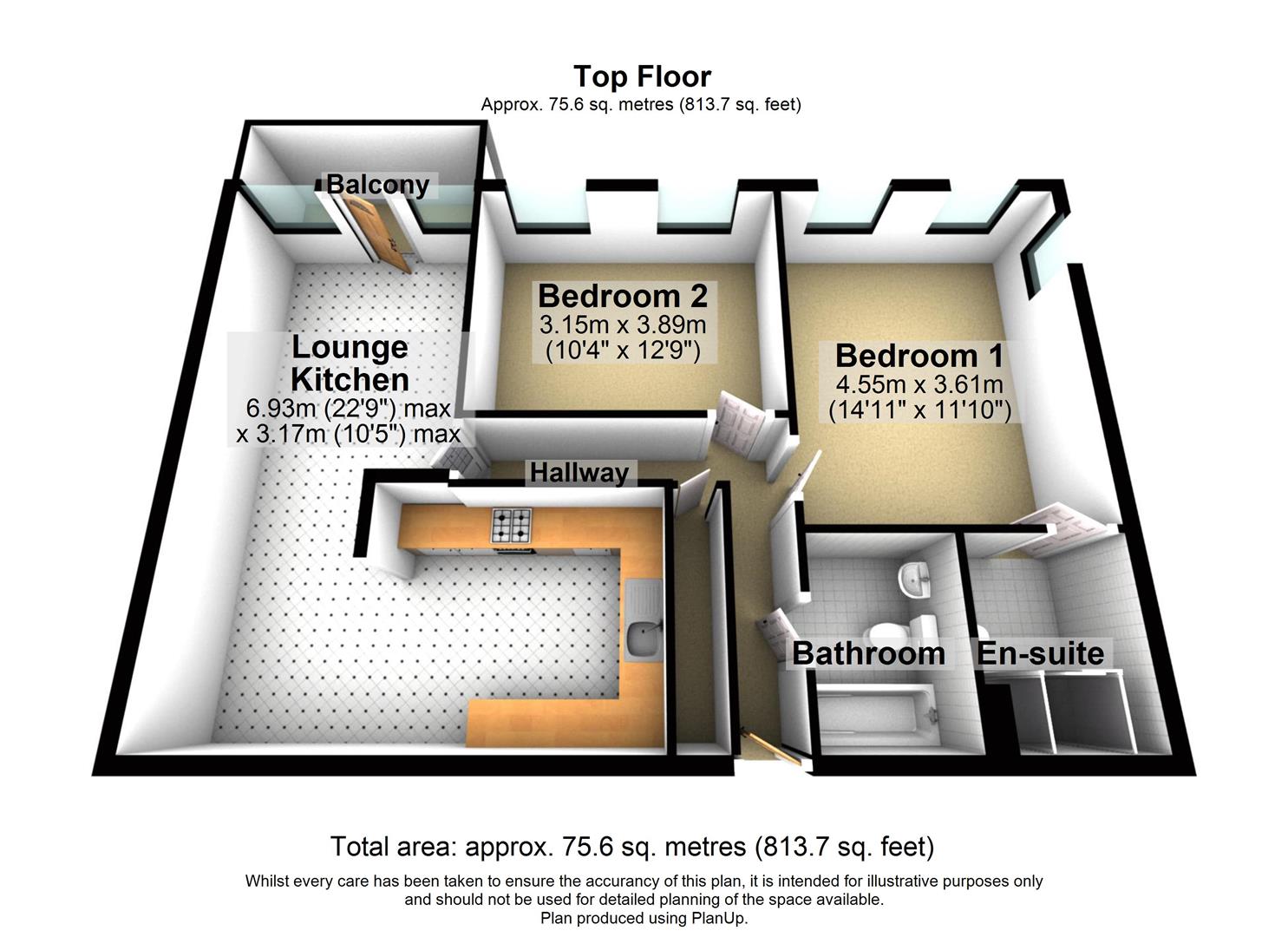 Nelson Street, Lancaster LA1, 2 bedroom flat for sale - 61956118 ...