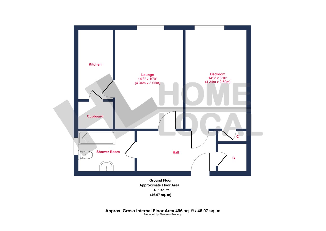 Free property report 14 Mill Vale Lodge, Guithavon Street, Witham, CM8 ...