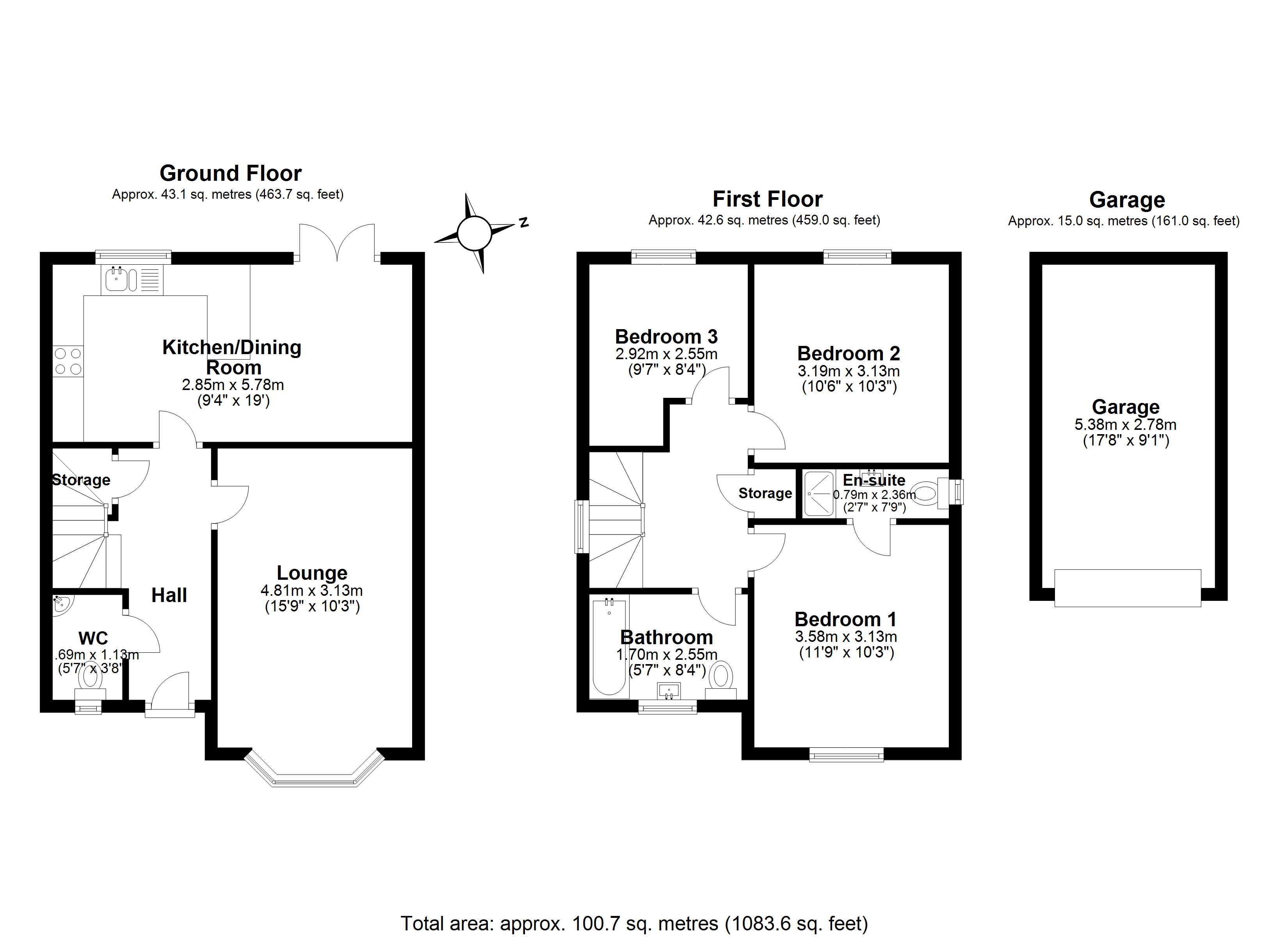 Hamilton Close, Warrington WA4, 3 bedroom detached house for sale ...