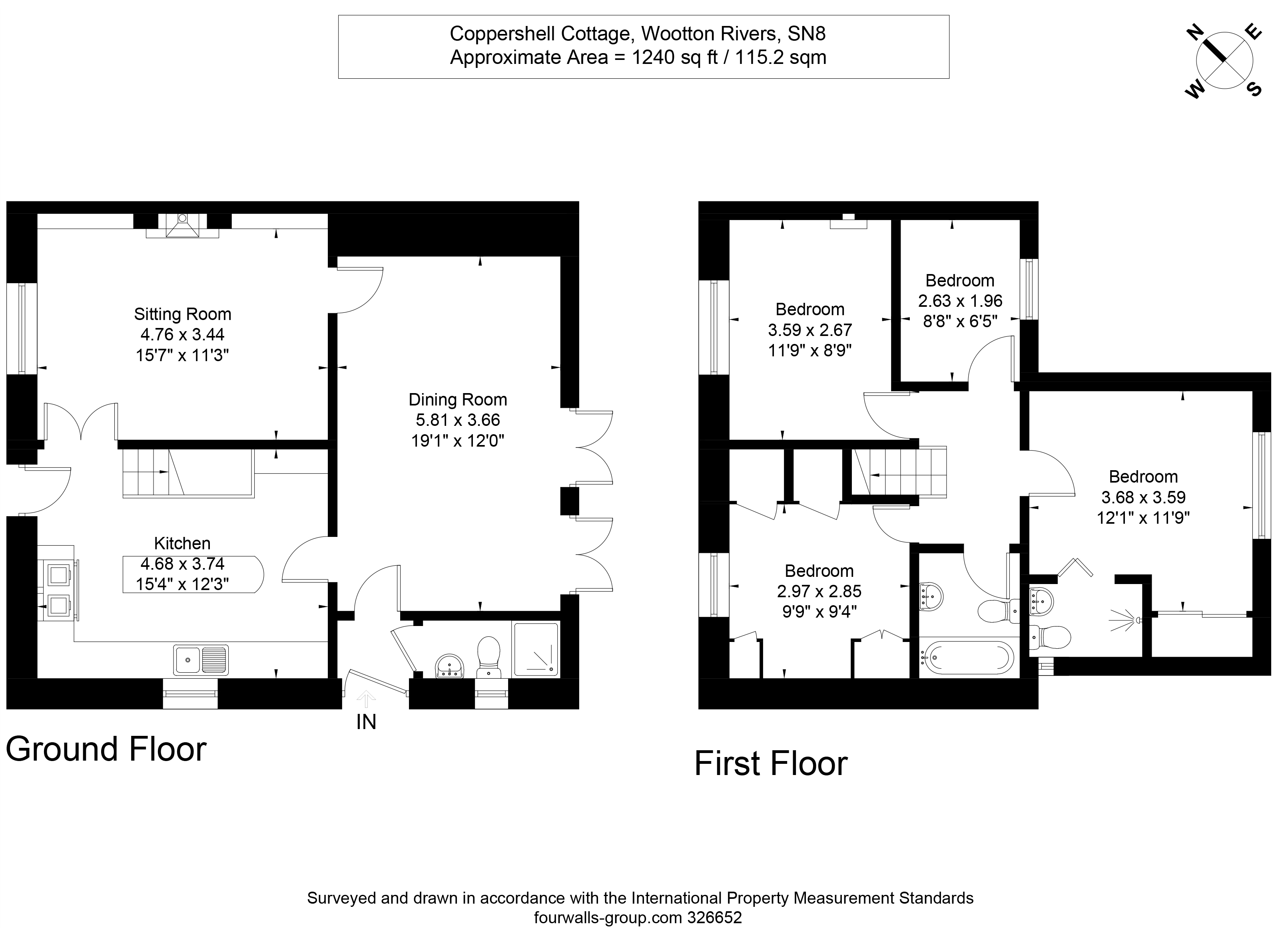 St. Andrews Close, Wootton Rivers, Marlborough, Wiltshire SN8, 4 ...