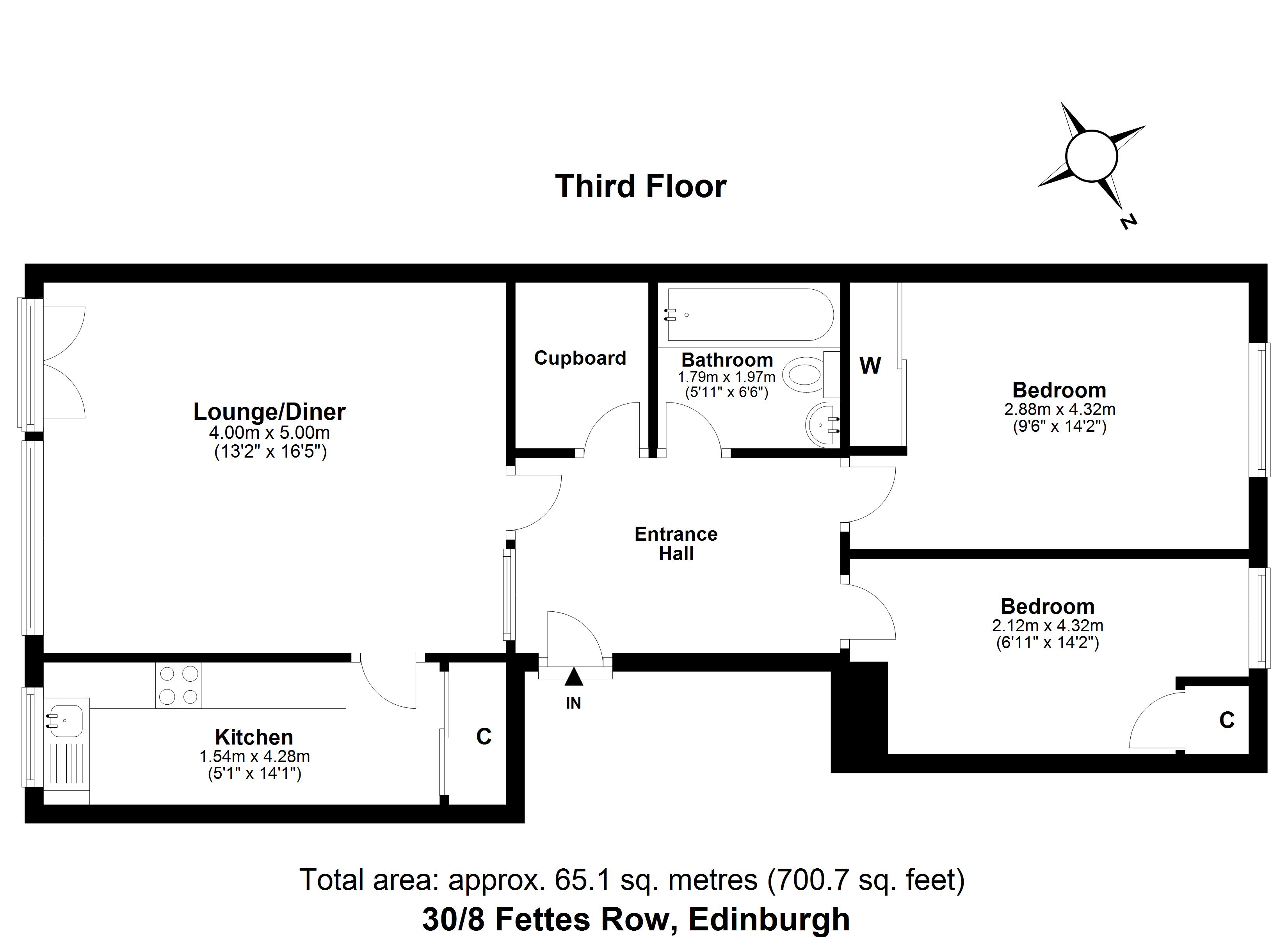 Fettes Row, Edinburgh EH3, 2 bedroom flat for sale - 59028185 ...