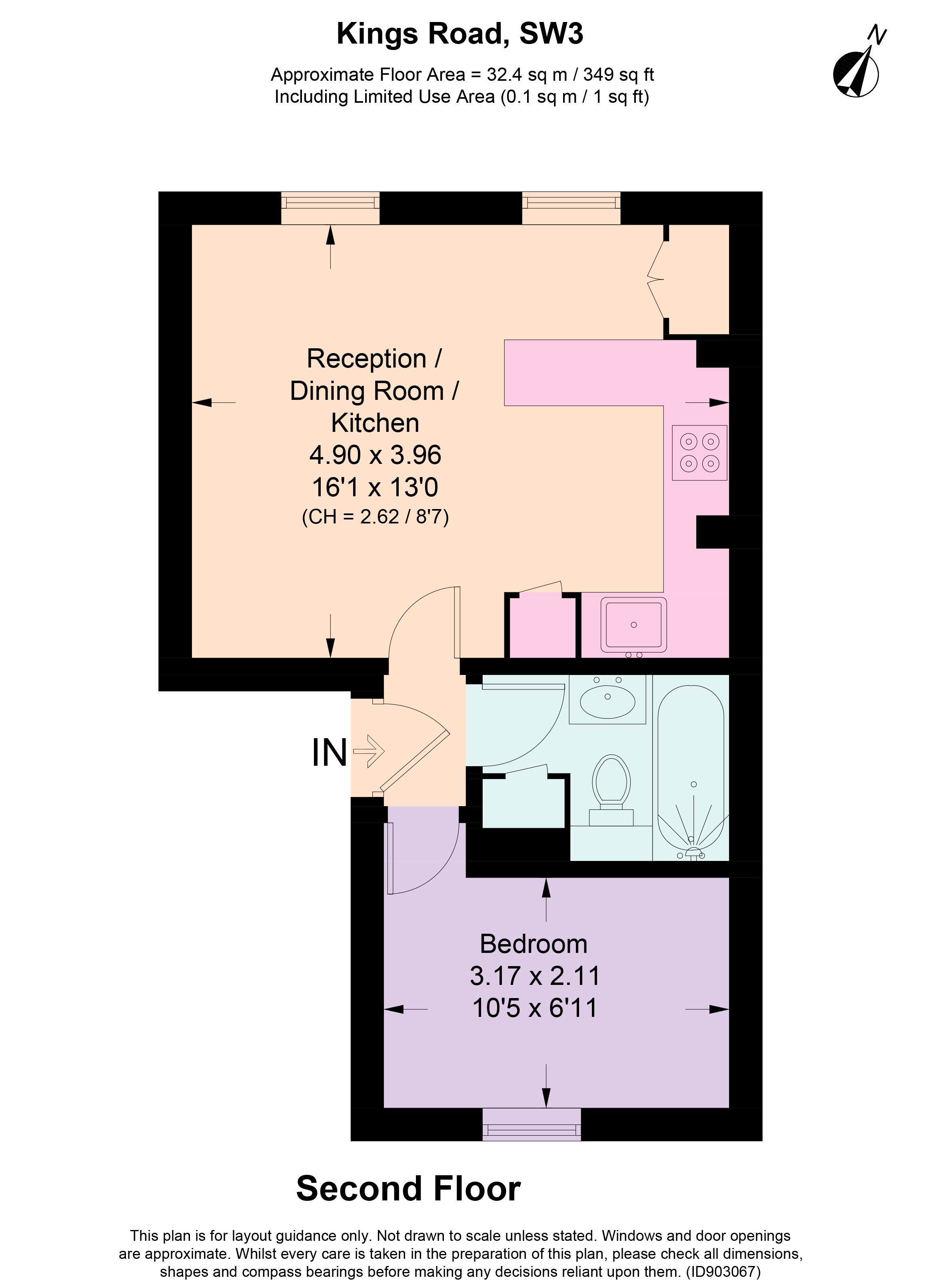 Kings Road, Chelsea, London SW3, 1 bedroom flat for sale - 62662802 ...