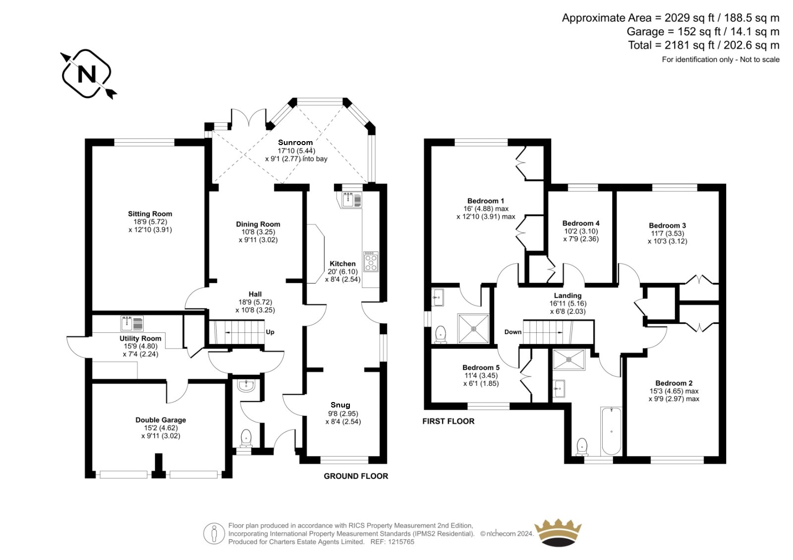 Scotts Close, Colden Common, Winchester, Hampshire SO21, 5 bedroom ...
