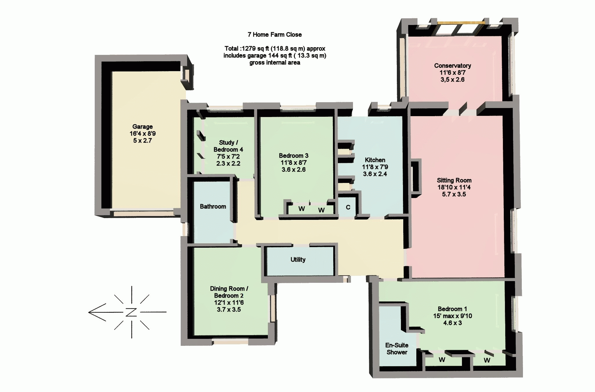 Free property report 7, Home Farm Close, East Hendred, Wantage, OX12 ...