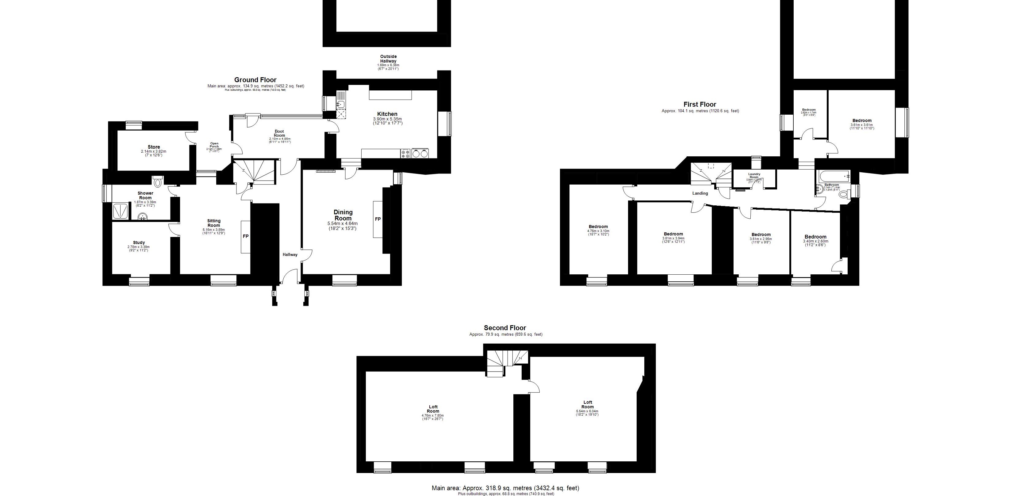 Luckington, Chippenham SN14, 5 bedroom farmhouse for sale - 63941309 ...