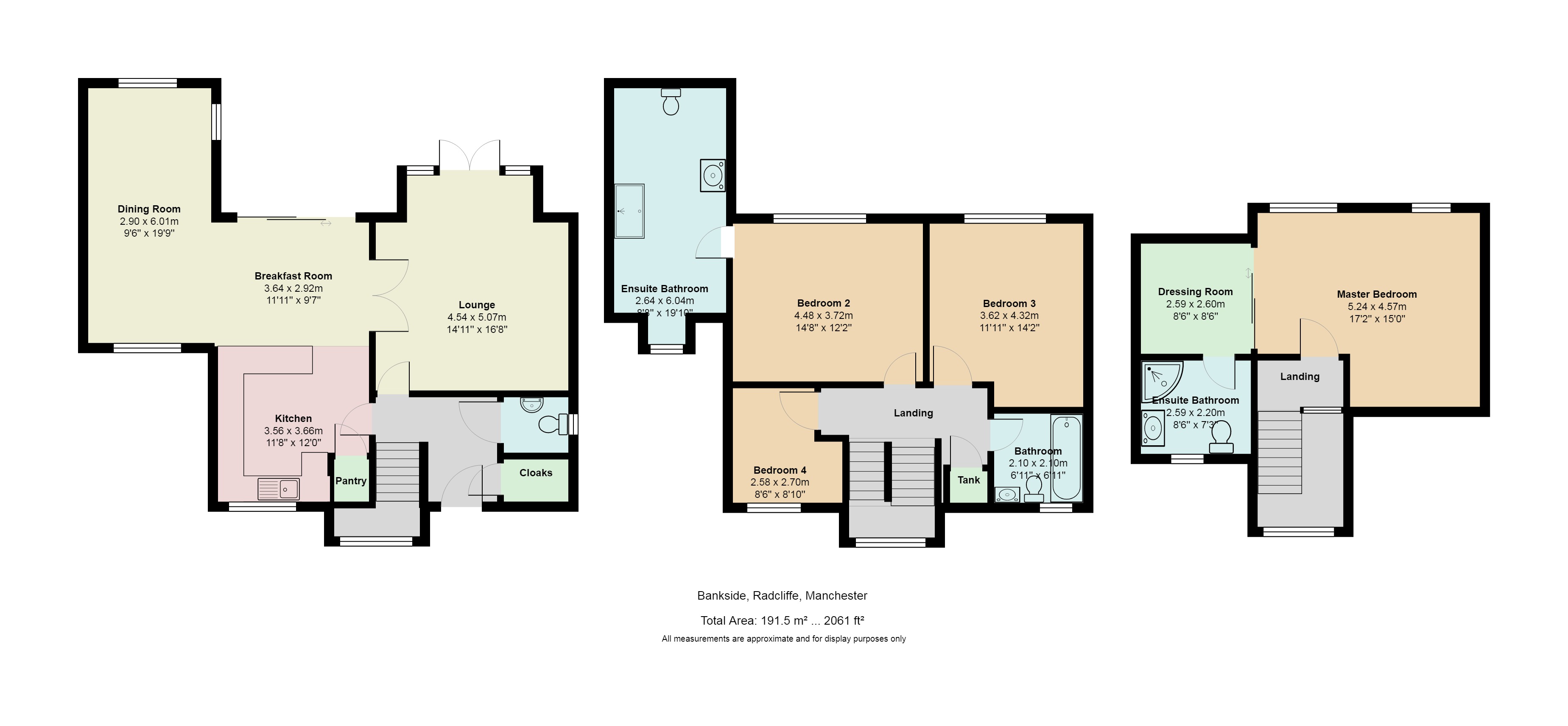 Free property report 1, Bankside Place, Radcliffe, Manchester, M26 1RW ...