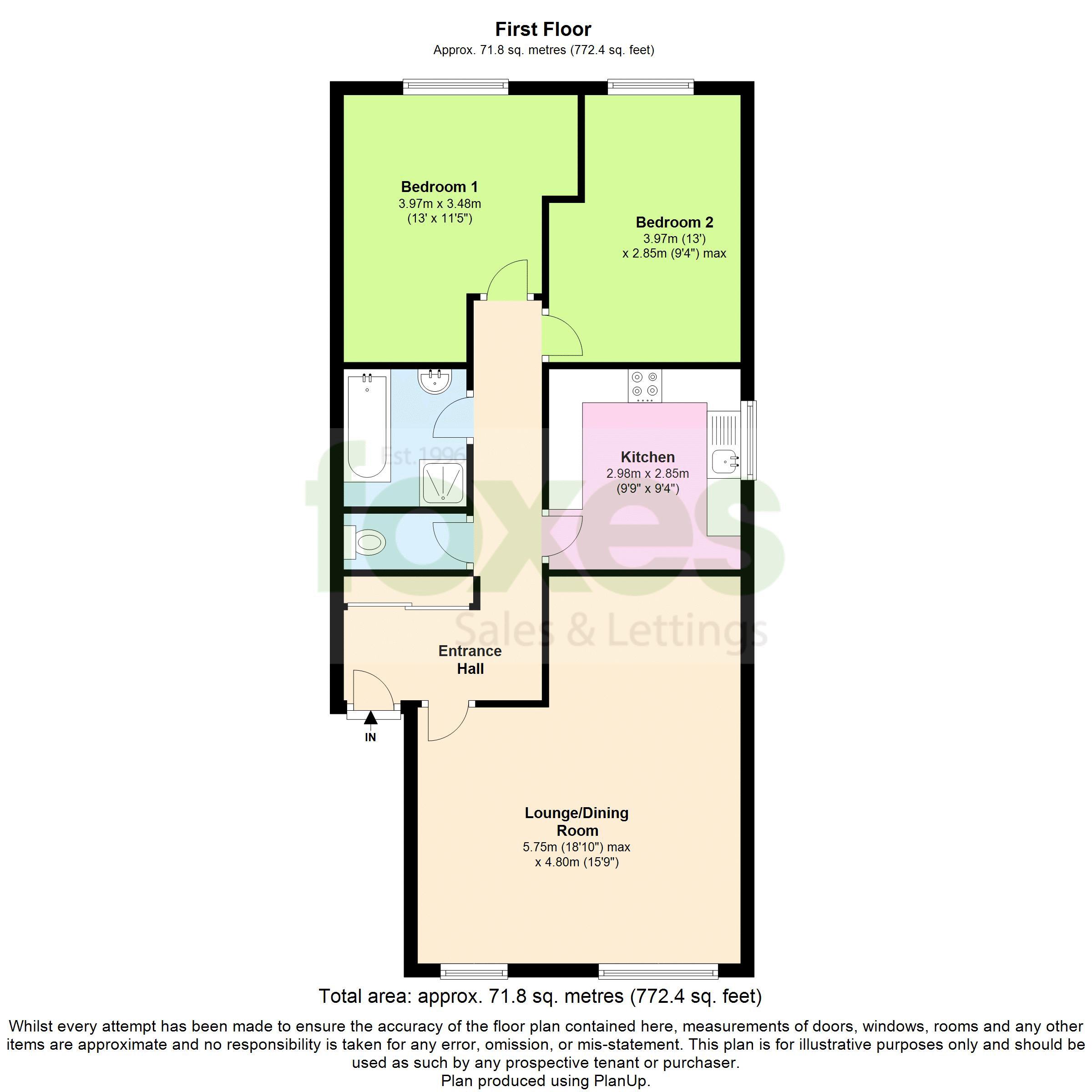 Free property report Flat 4, Huxley Court, 33, Sea View Road, Parkstone ...