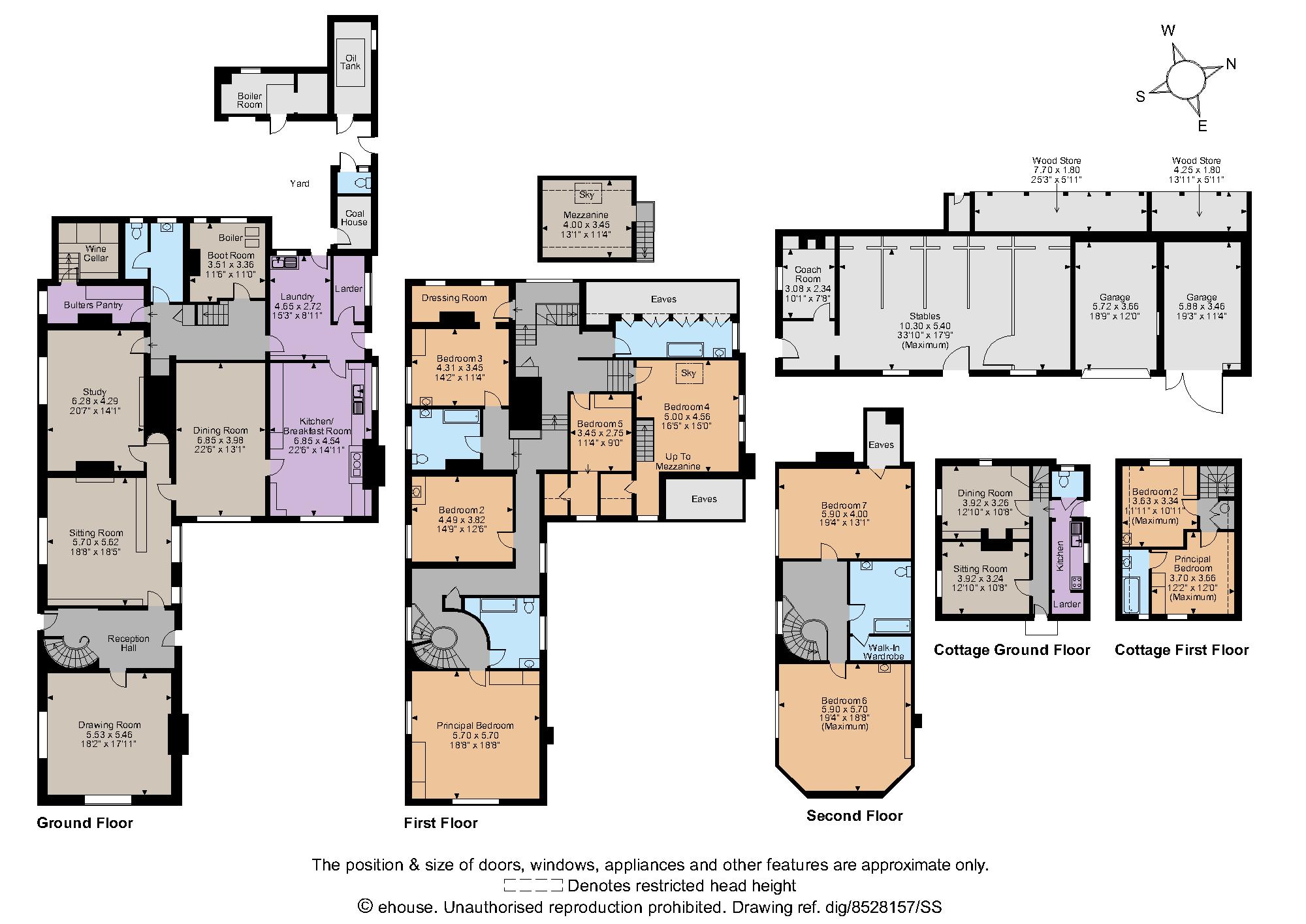 High Street, Sutton Courtenay, Abingdon, Oxfordshire OX14, 7 bedroom ...