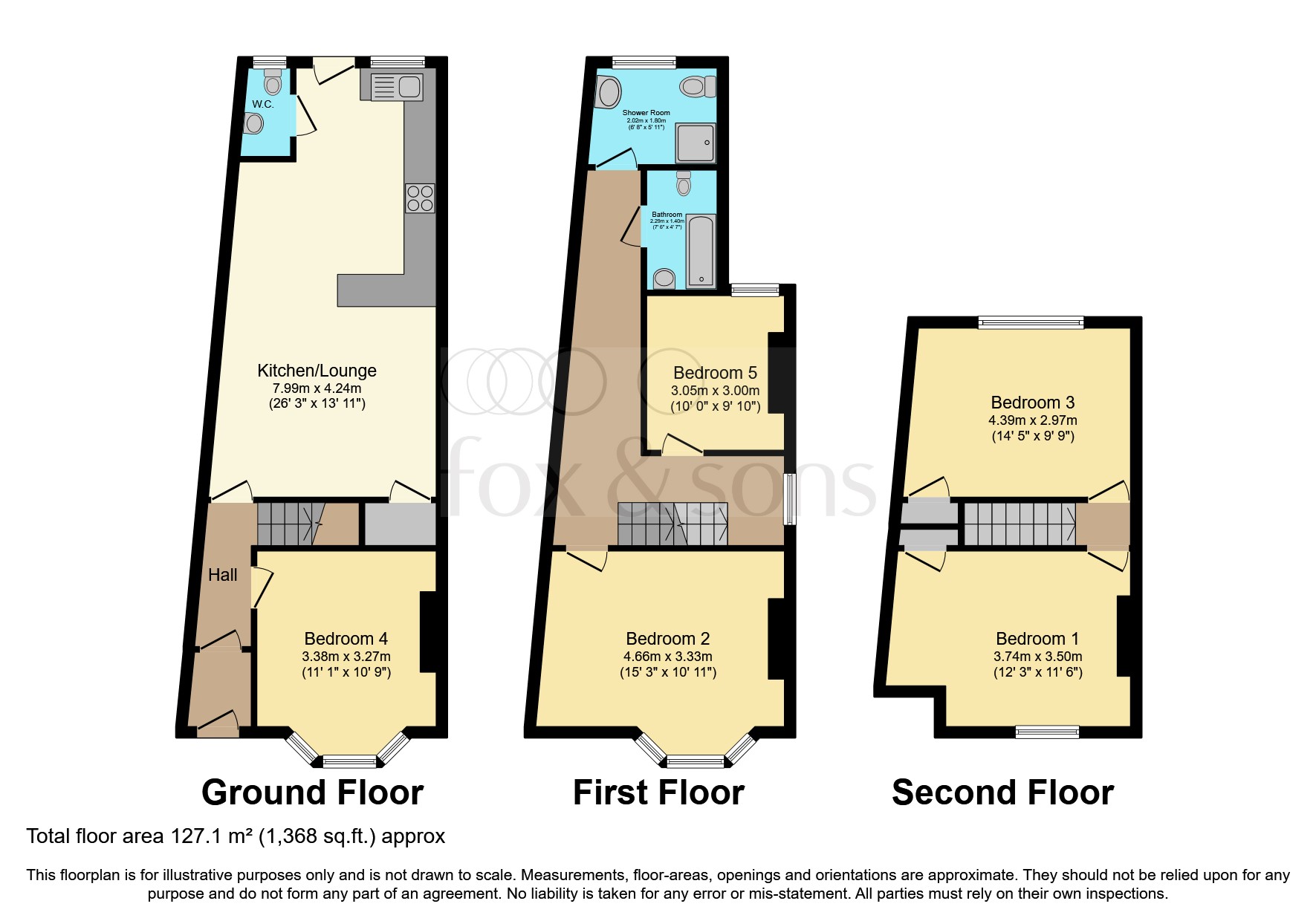 Willowfield Road, Eastbourne BN22, 5 bedroom end terrace house for sale ...