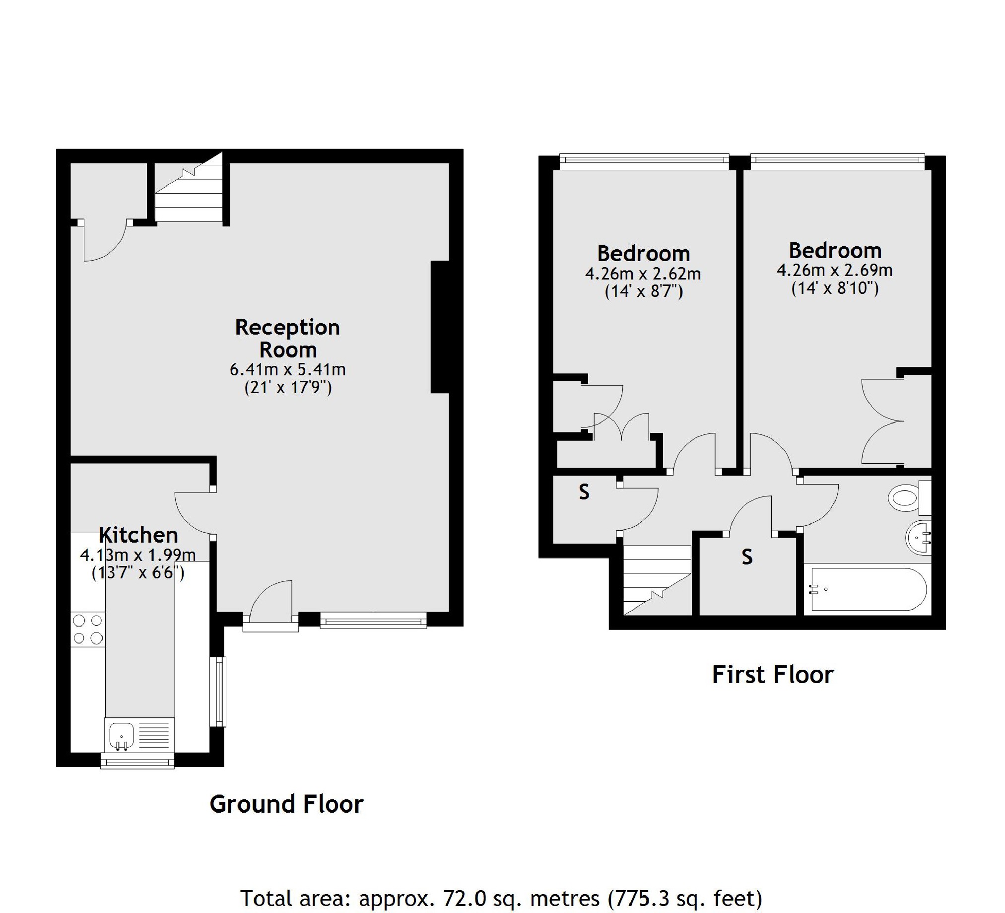 Colet Gardens, London W14, 2 bedroom flat for sale - 69054146 ...