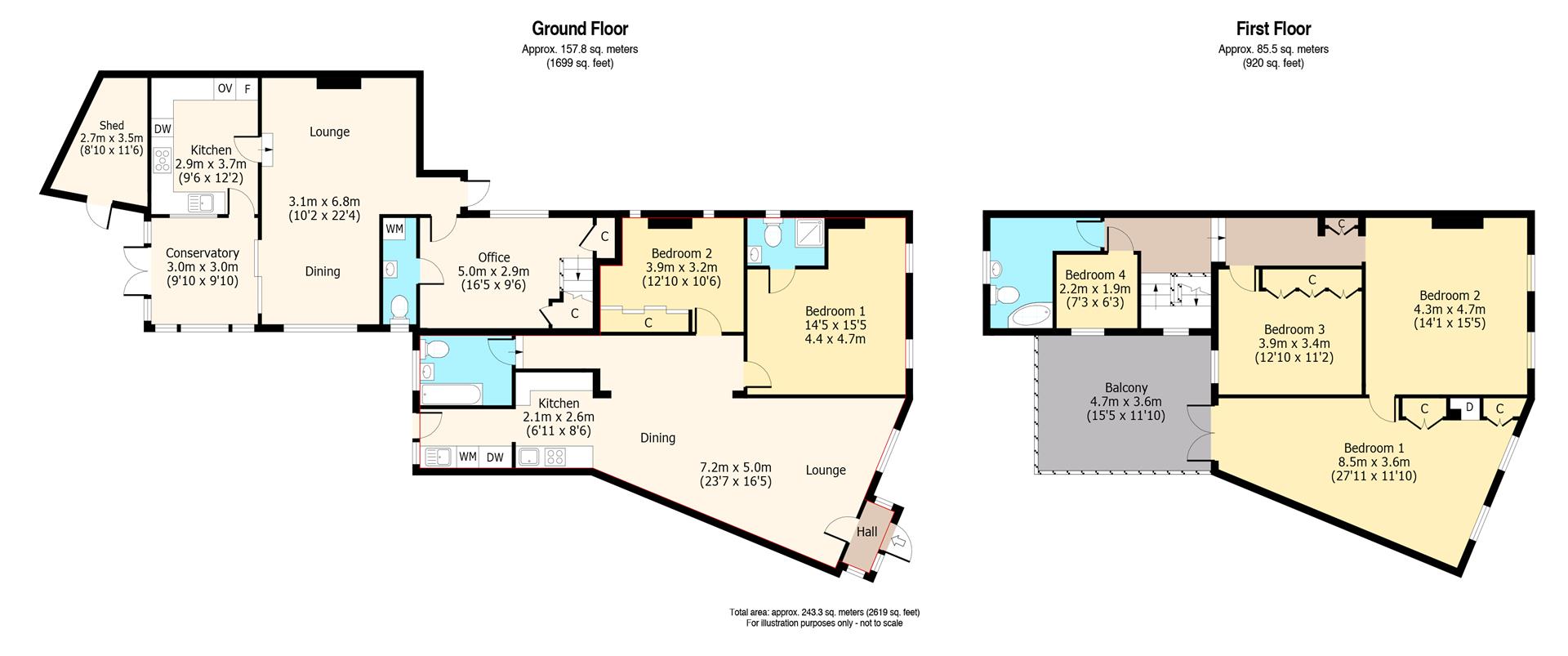 High Street Farnborough Orpington Br6 6 Bedroom Detached House For