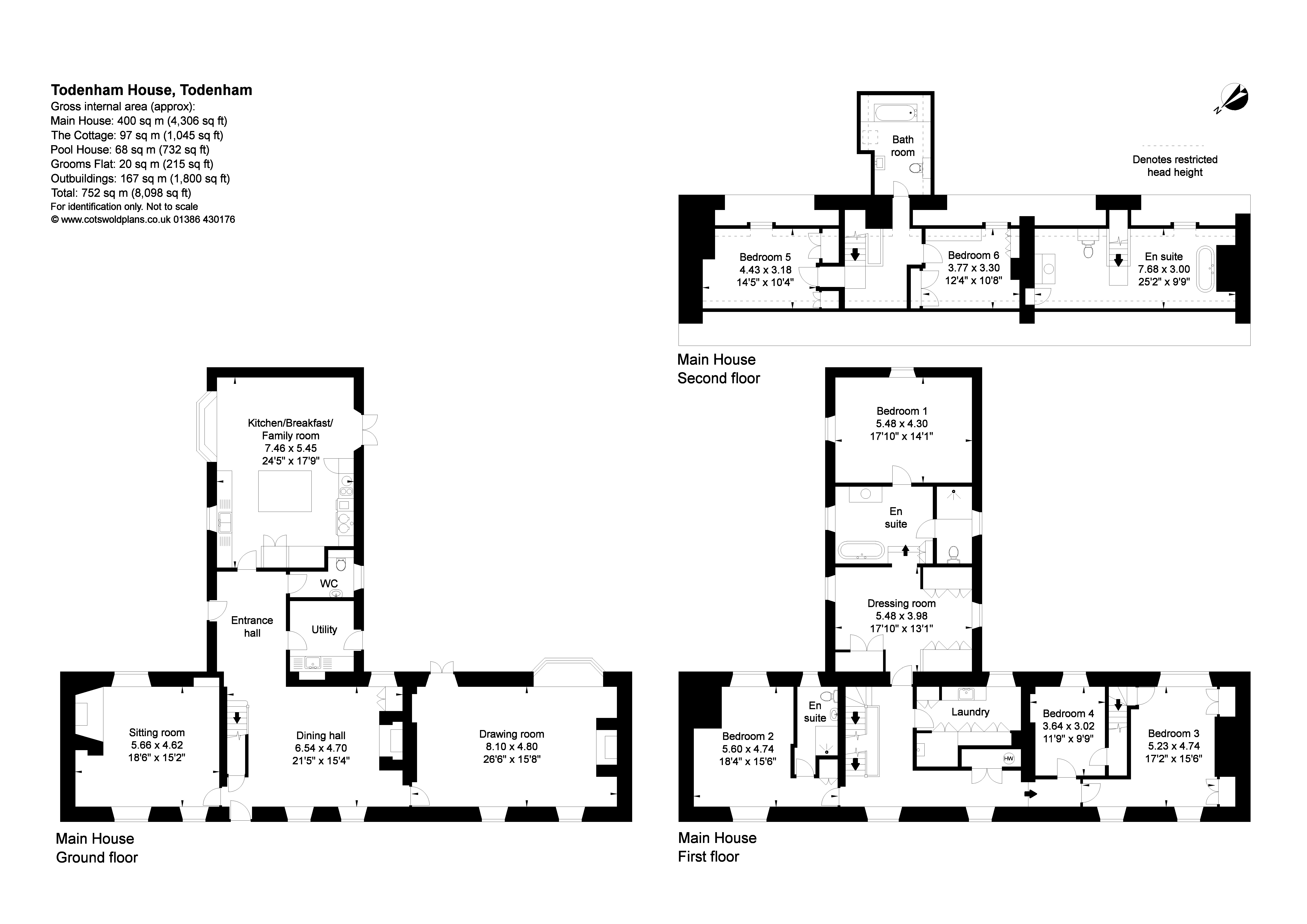 6 bed property for sale in Todenham, Moreton-In-Marsh, Gloucestershire ...