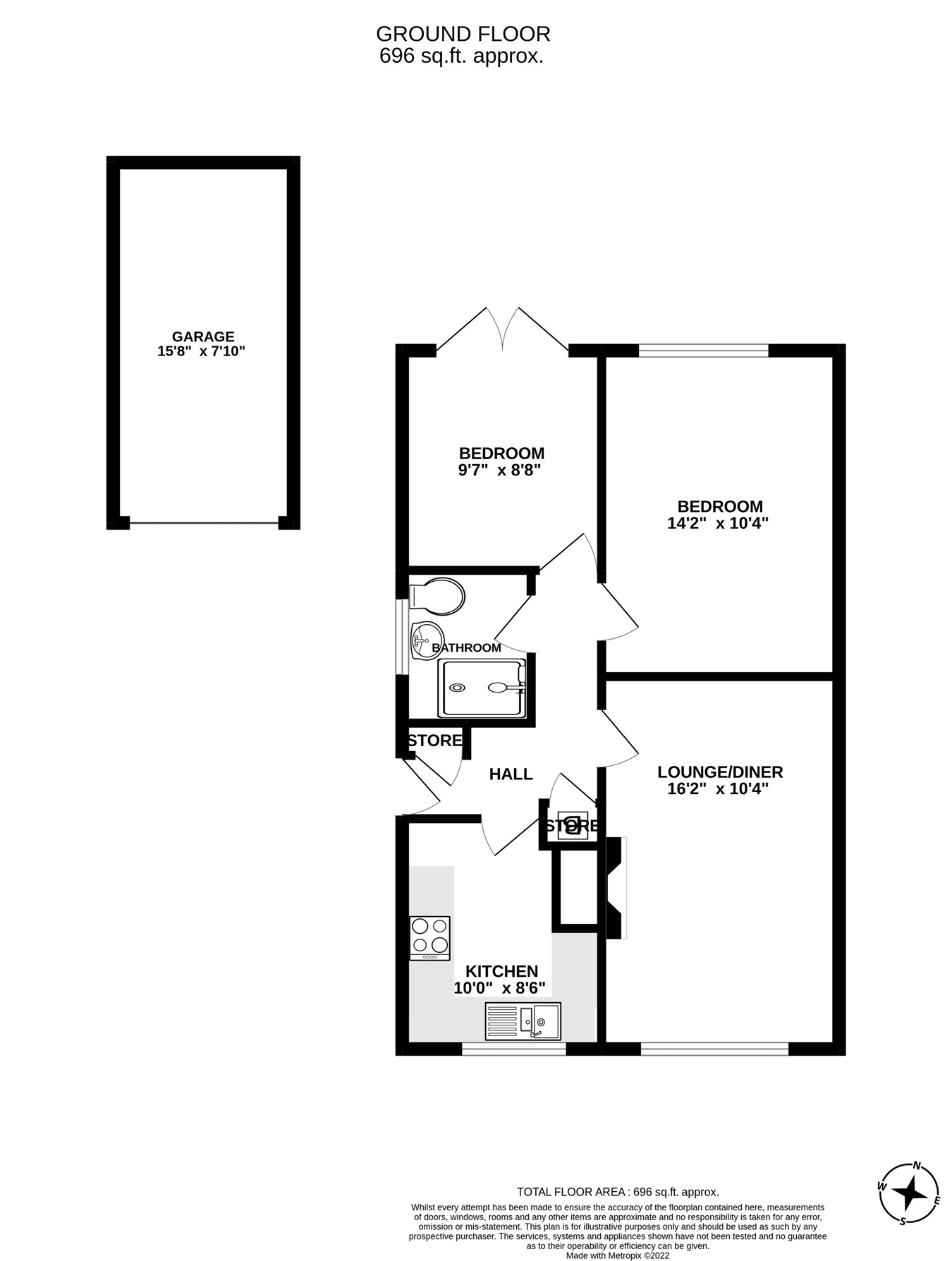Meadow Crescent, Tonteg, Pontypridd CF38, 2 bedroom semi-detached ...
