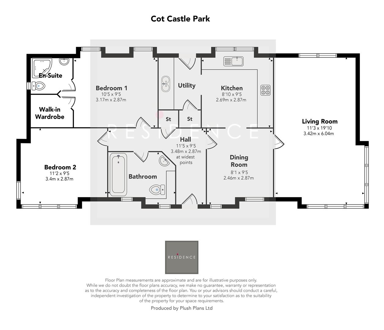 2 bed bungalow for sale in Plot 1, Strathaven Road, Stonehouse ...
