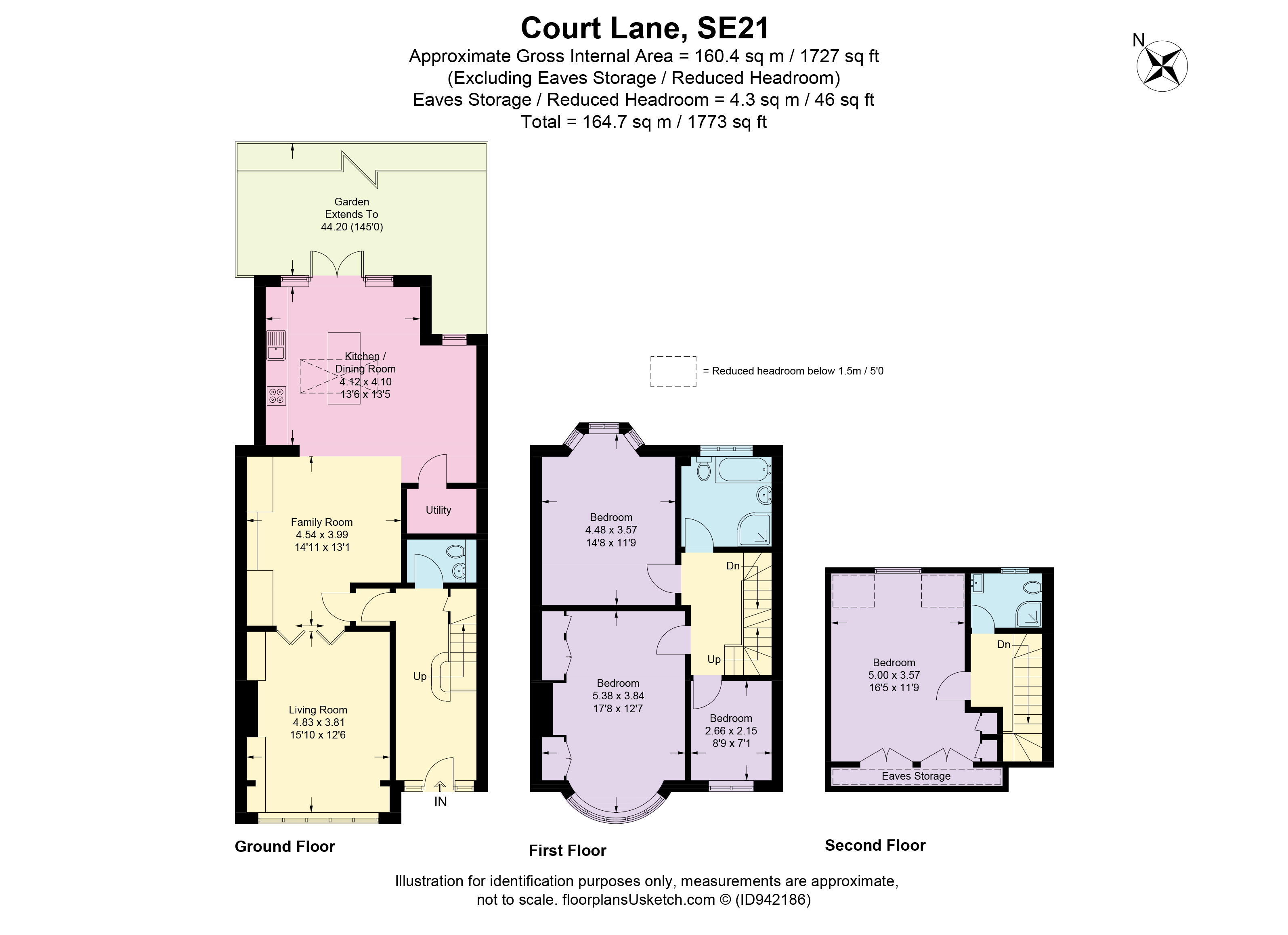 Court Lane, Dulwich Village, London SE21, 4 bedroom terraced house for ...