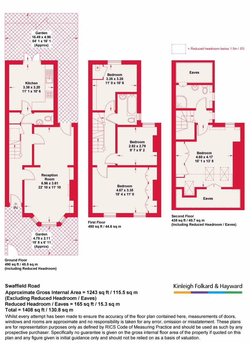 Swaffield Road, Earlsfield, London SW18, 4 bedroom terraced house for ...