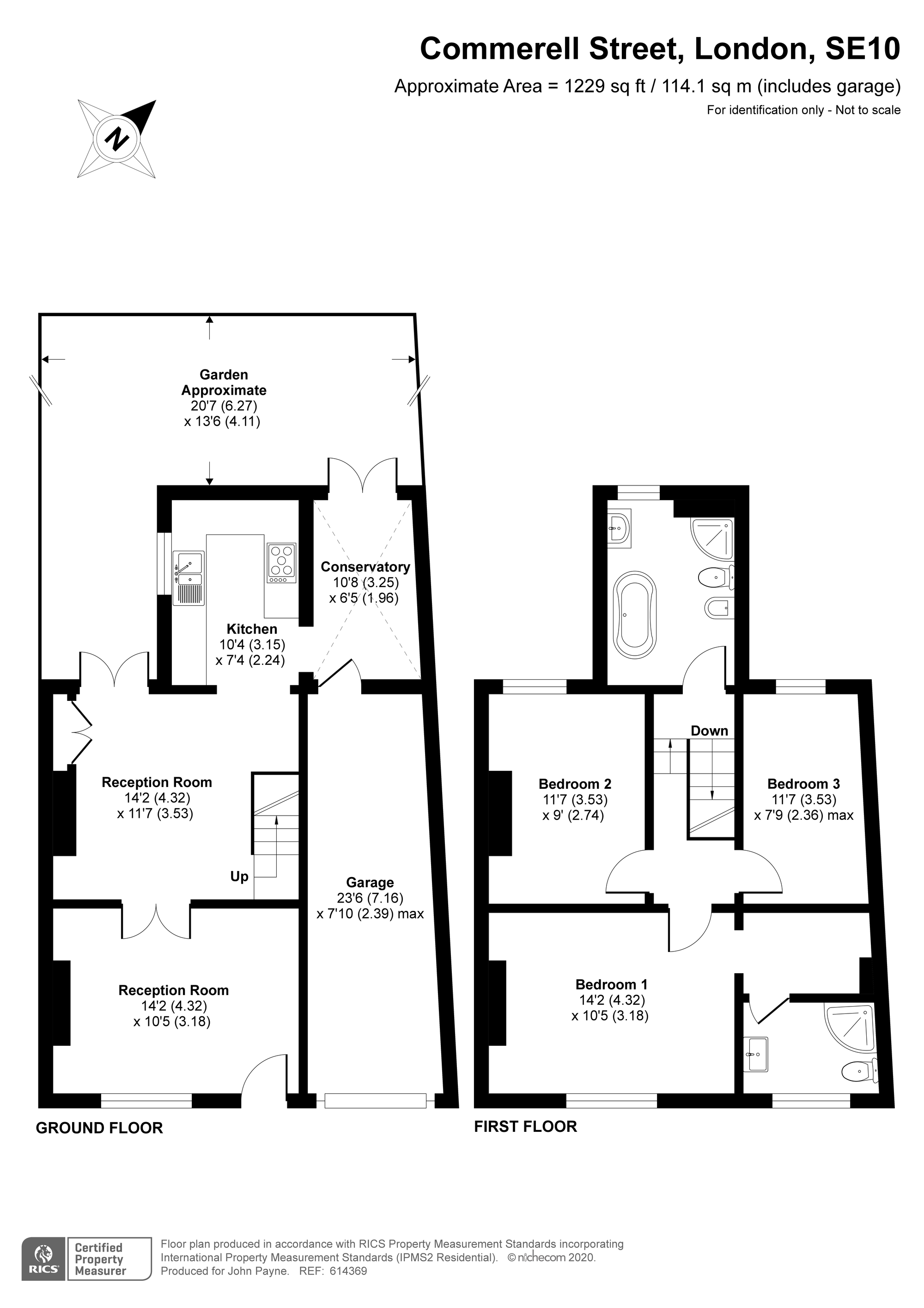 3 bed end terrace house for sale in Commerell Street, London SE10 - Zoopla