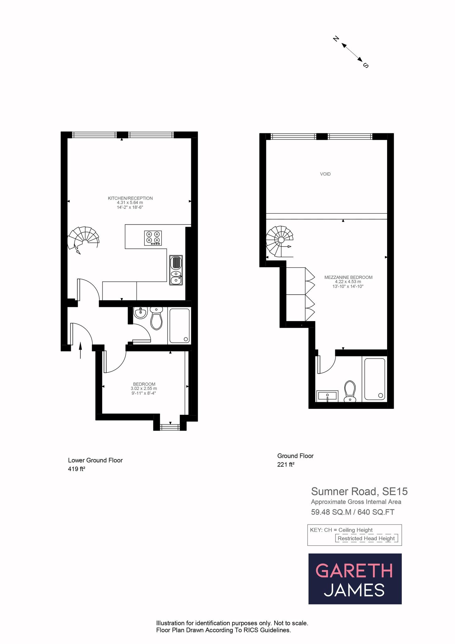 Sumner Road, Peckham, London SE15, 2 bedroom flat for sale - 66888277 ...