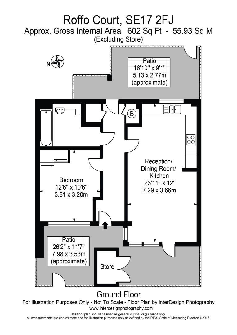 Red Lion Row, London SE17, 1 bedroom flat for sale - 65372619 ...