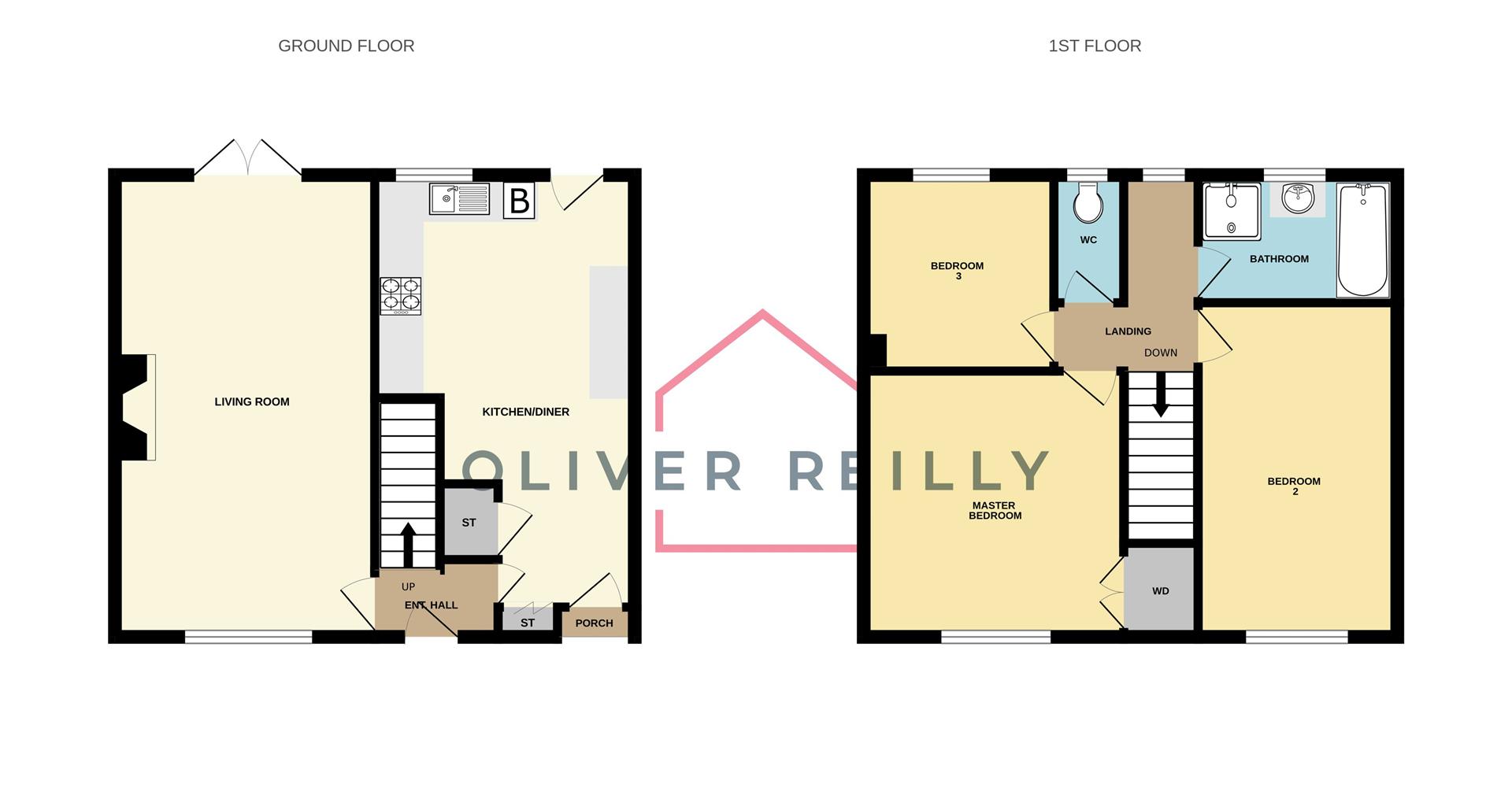 Trinity Road, Newark NG24, 3 bedroom terraced house for sale - 68933636 ...