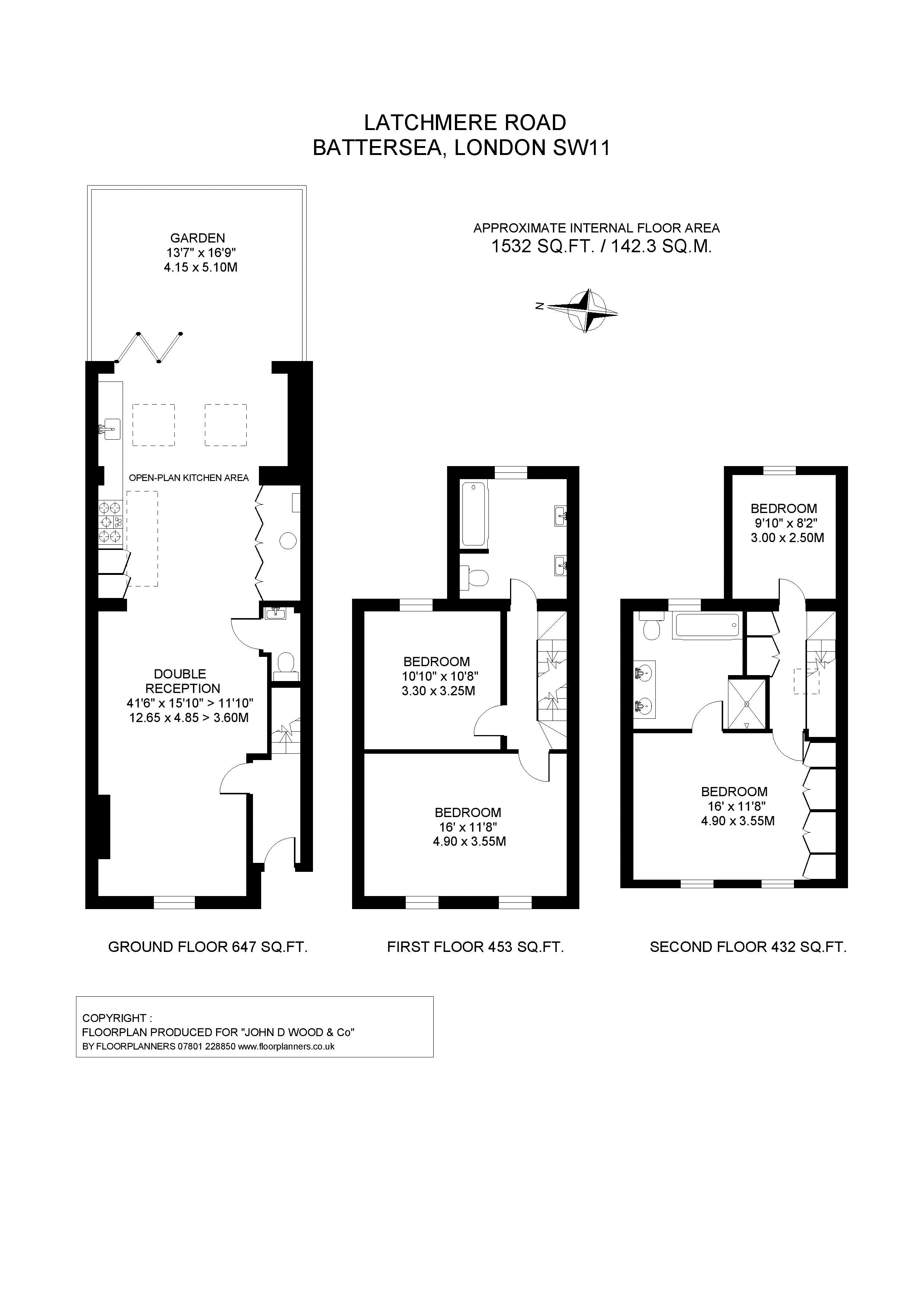Latchmere Road, Battersea, London SW11, 4 bedroom terraced house for ...